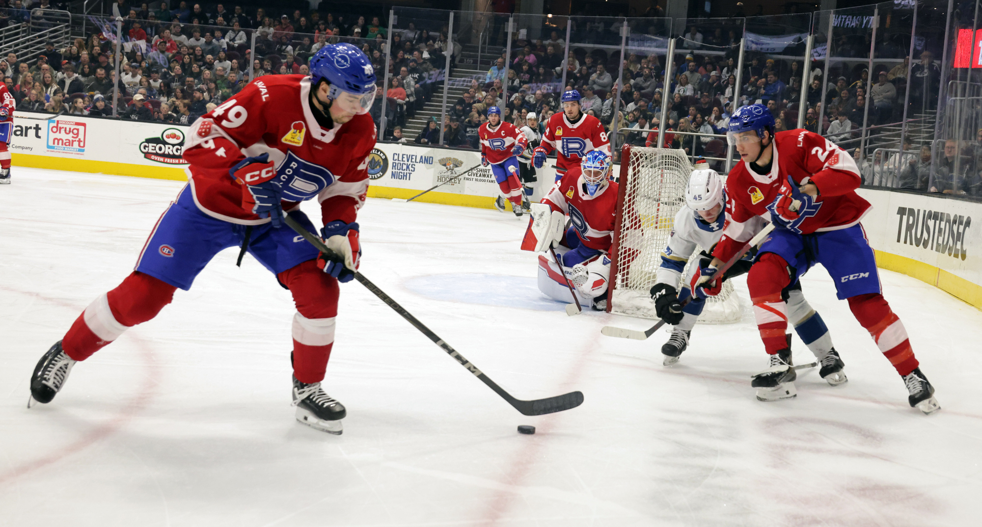 Laval Rocket at Cleveland Monsters, January 11, 2025 - cleveland.com