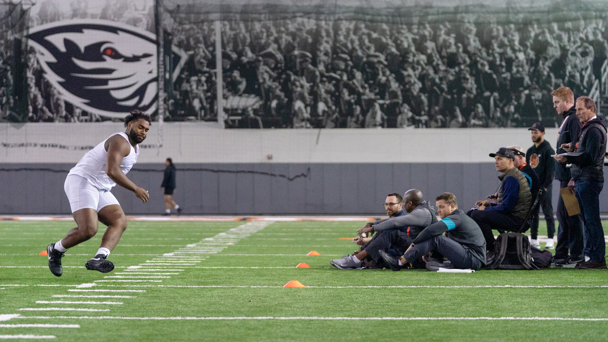 Oregon State football Pro Day, March 11, 2024 - oregonlive.com
