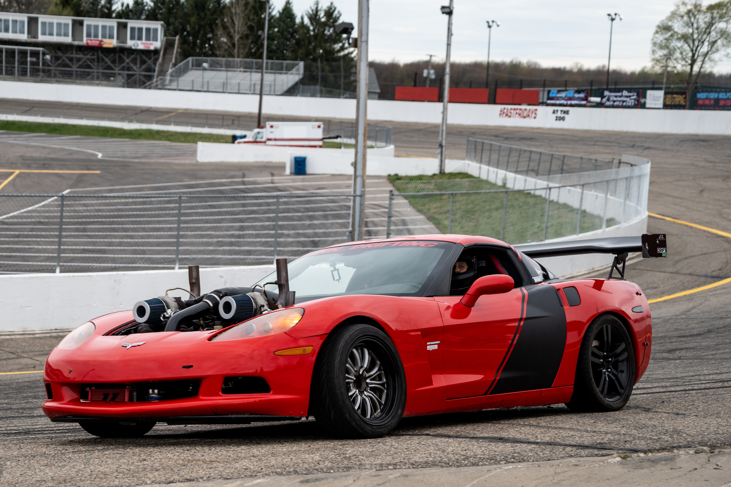 Kalamazoo Speedway shows off new grandstands, drift team - mlive.com