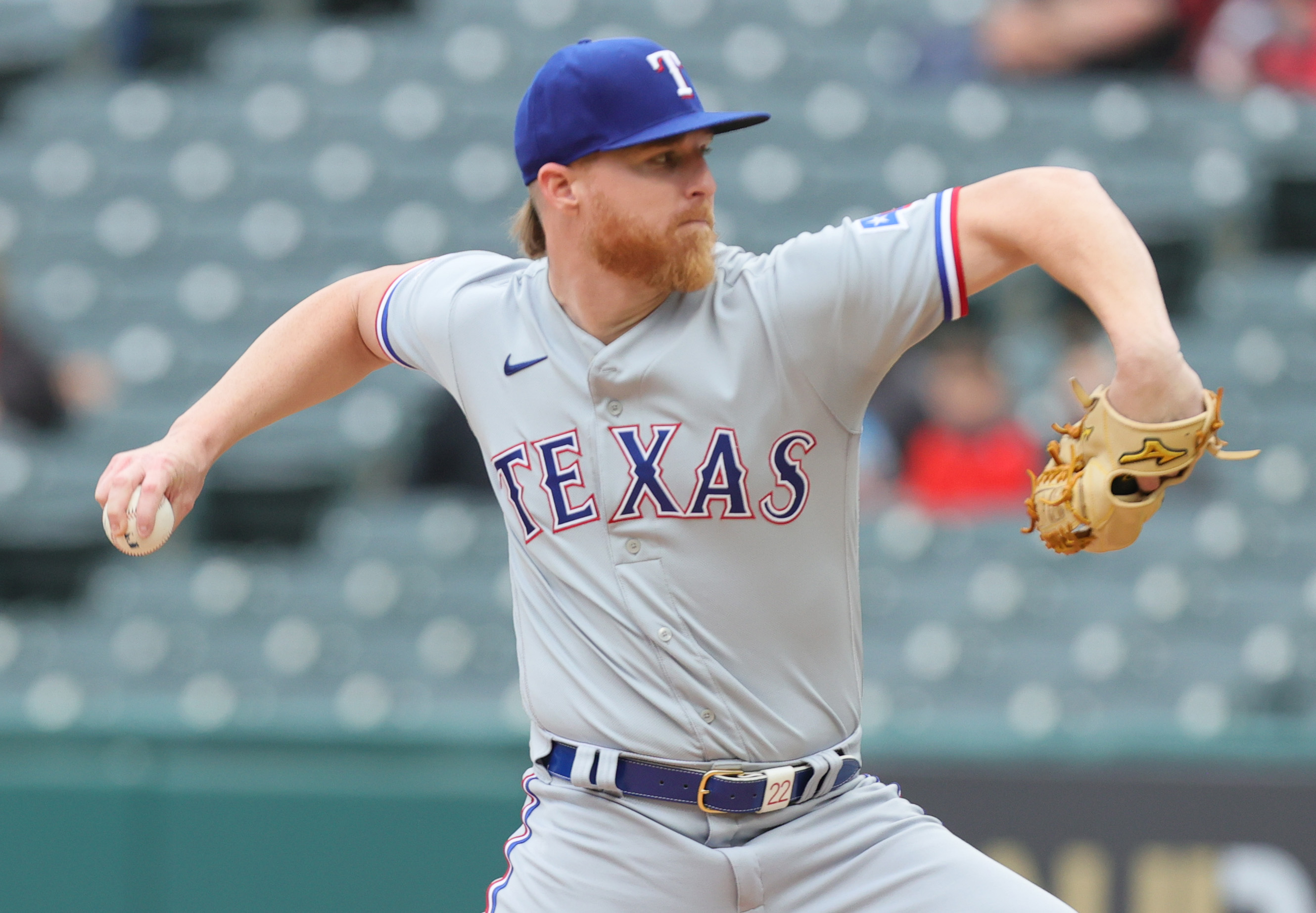 Cleveland Guardians vs. Texas Rangers in game 1 of a doubleheader, June ...