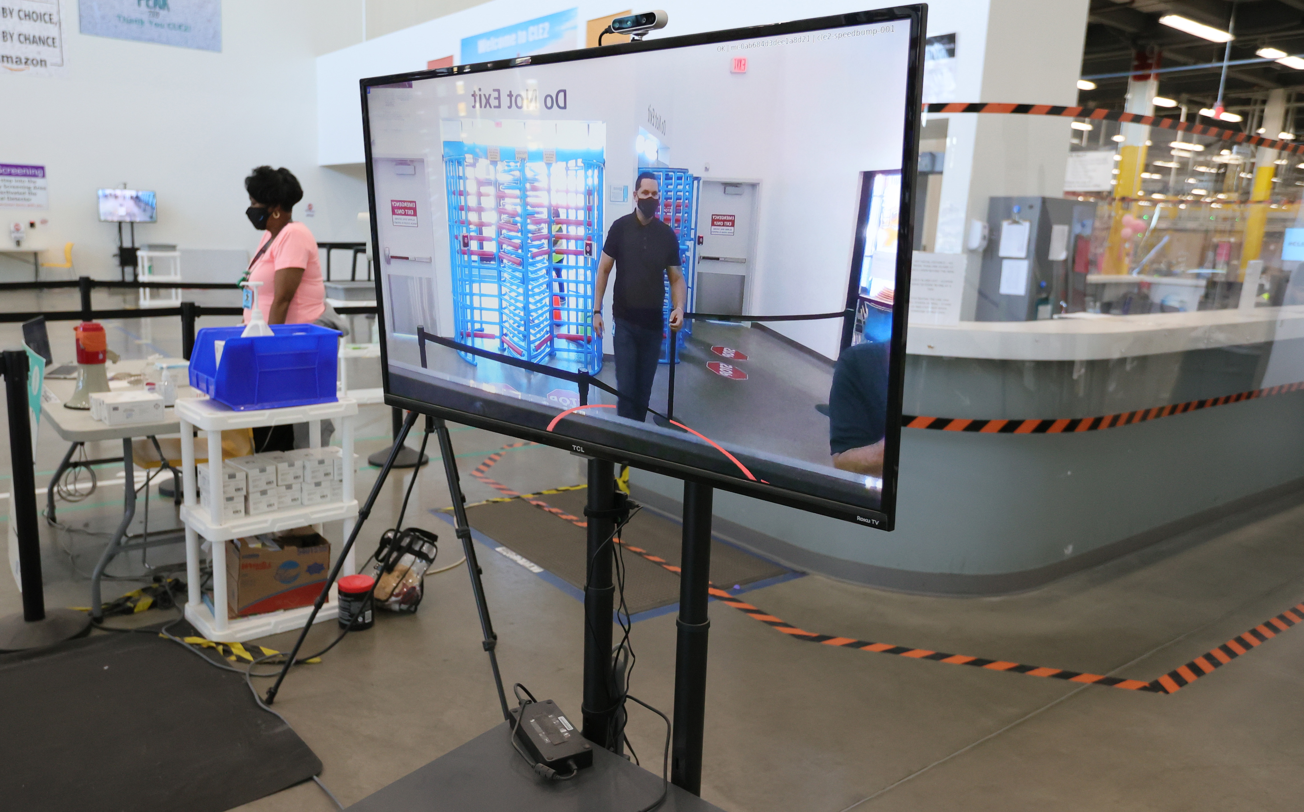 A tour of Amazon's CLE2 delivery station in North Randall as they ...