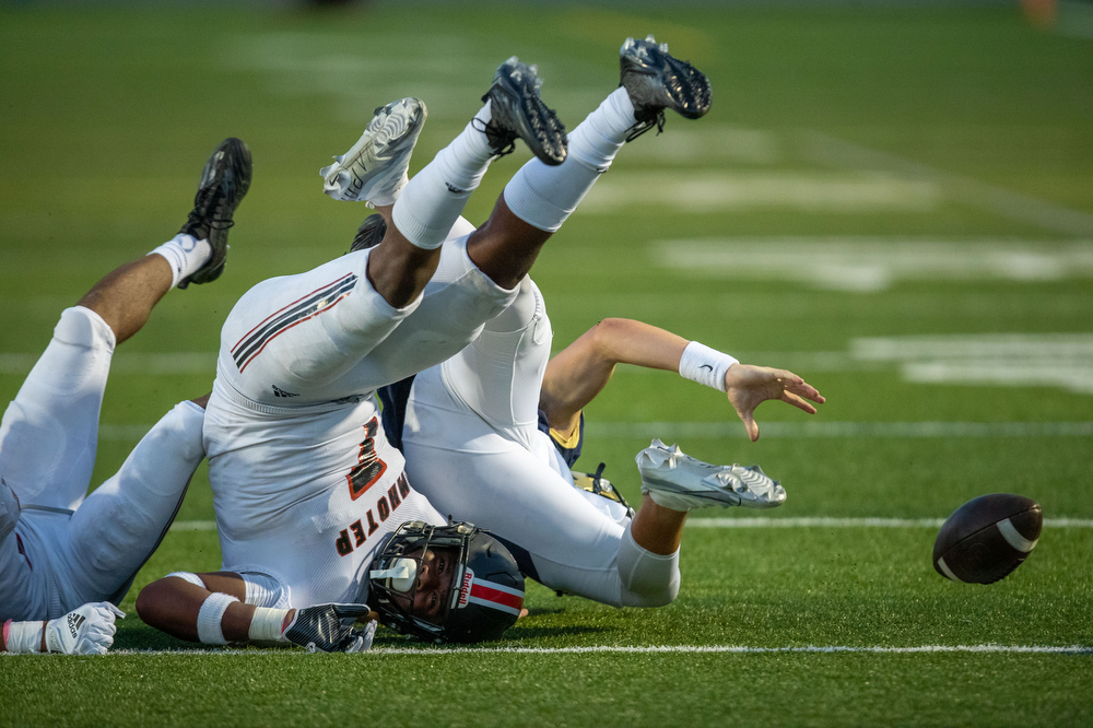 Imhotep defeats Bishop McDevitt 19-14 in Chambersburg Peach Bowl ...
