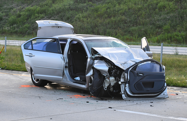 Driver dies in wrong-way collision with ambulance on Route 33 ...