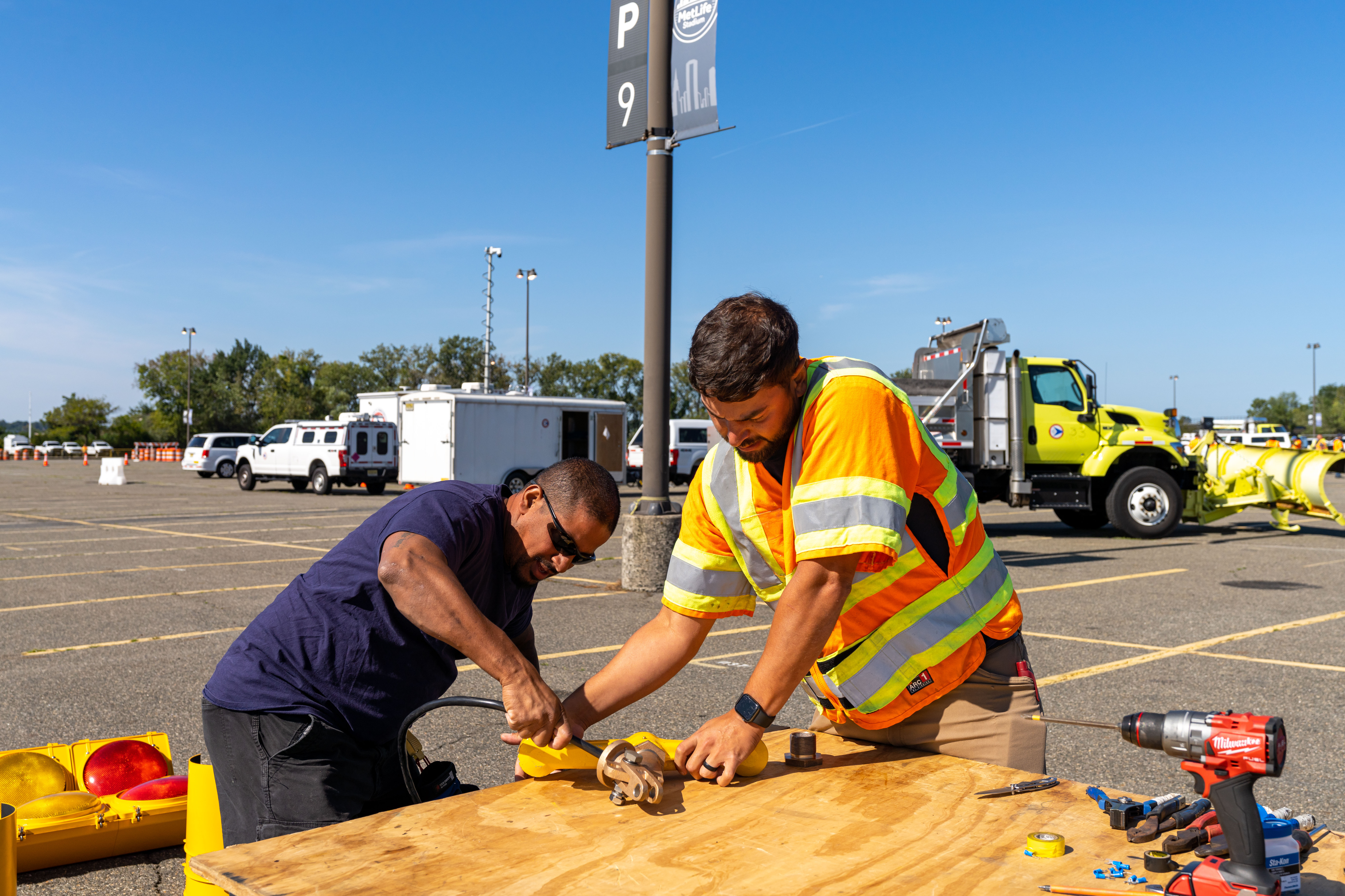 NJDOT hosts competition with snow plow operators and mechanics - nj.com