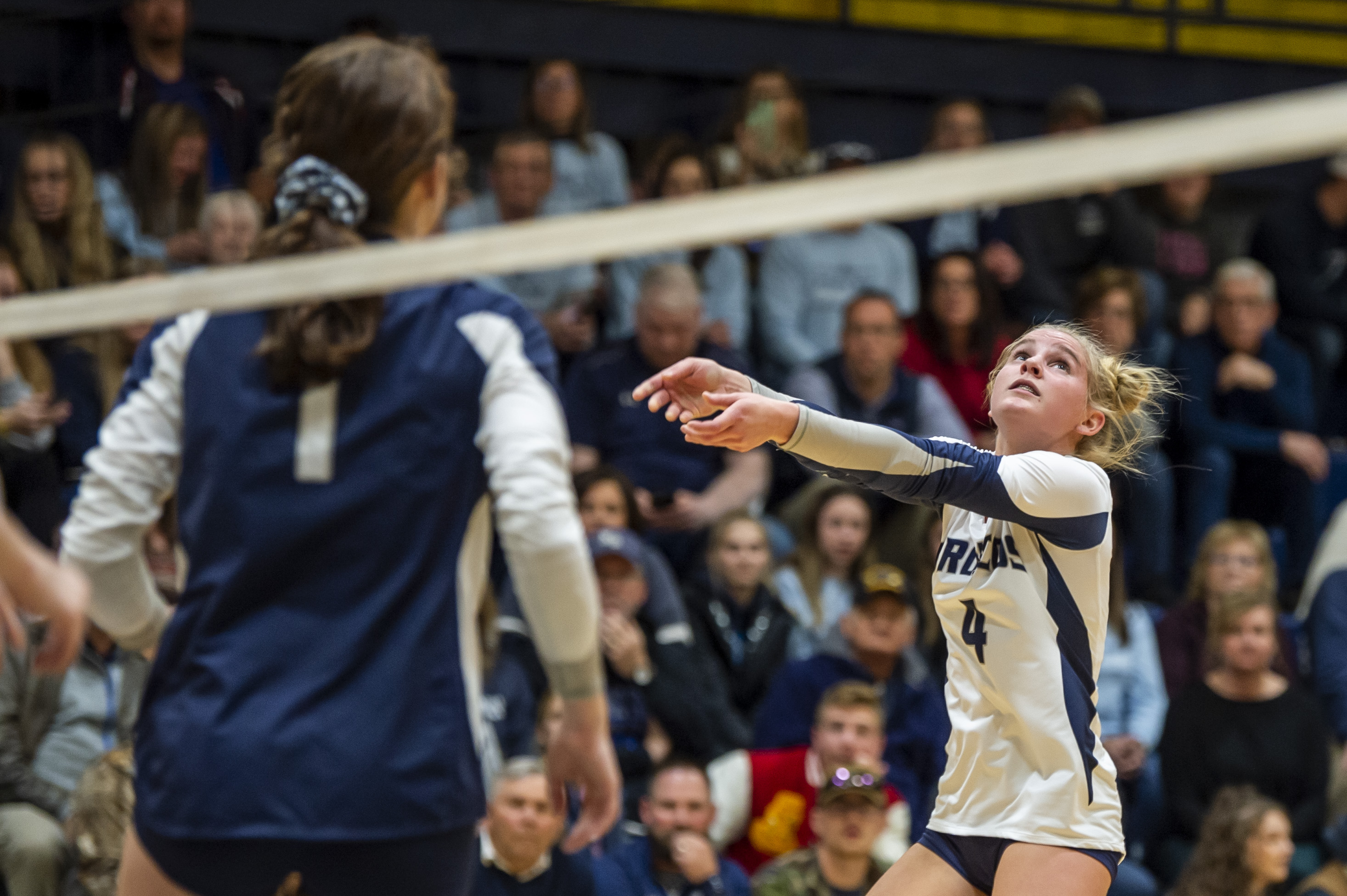 North Branch volleyball defeats Mt. Morris in quarterfinal match ...