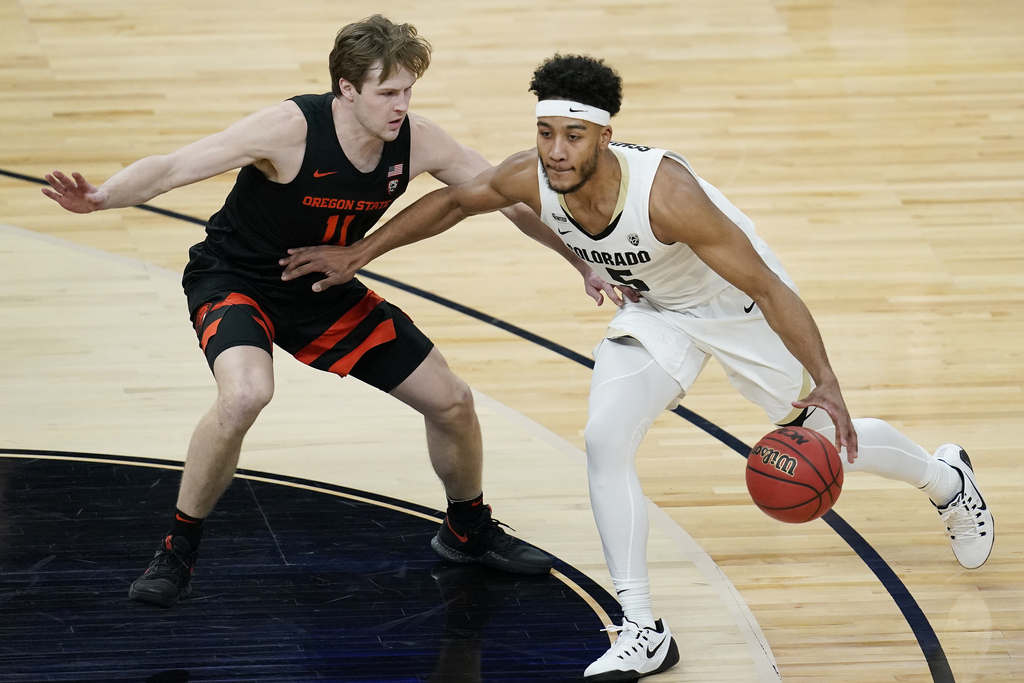 Oregon State vs. Colorado in Pac-12 tournament championship ...
