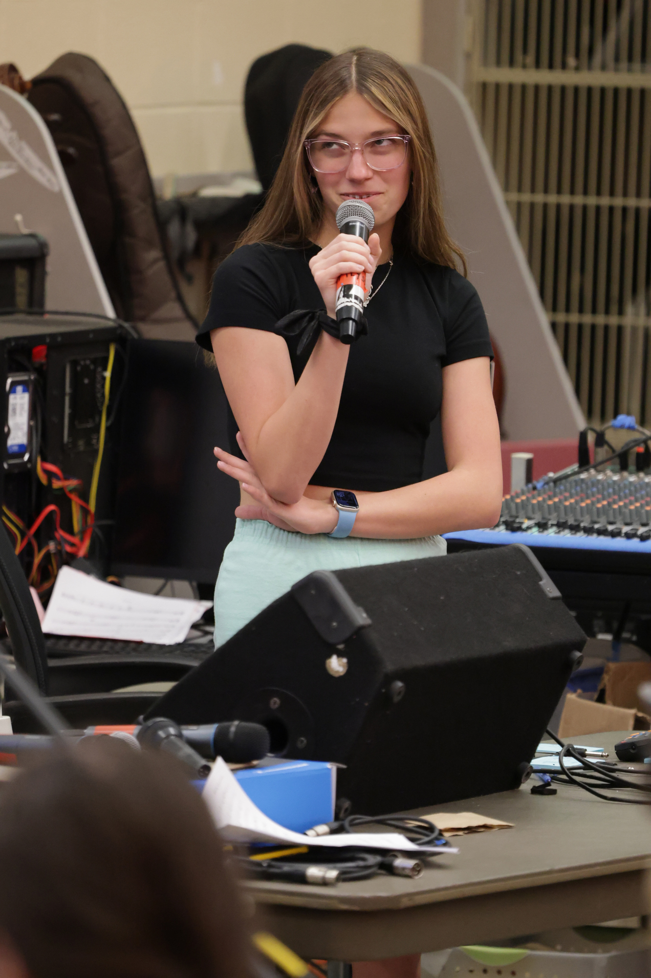 Normandy HS band rehearses for upcoming "Dark Side of the Moon ...