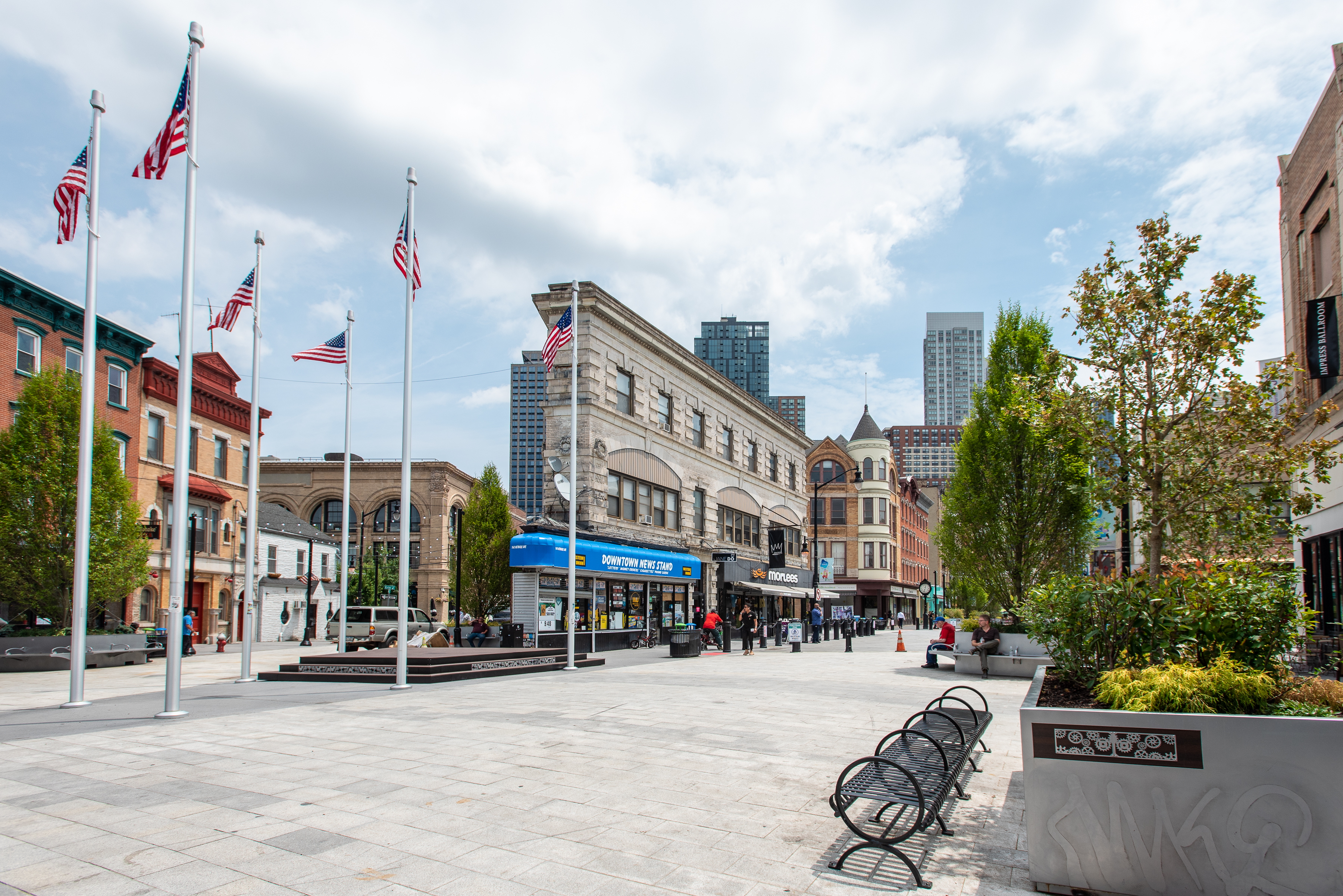 Renovated Newark Avenue Pedestrian Plaza - nj.com