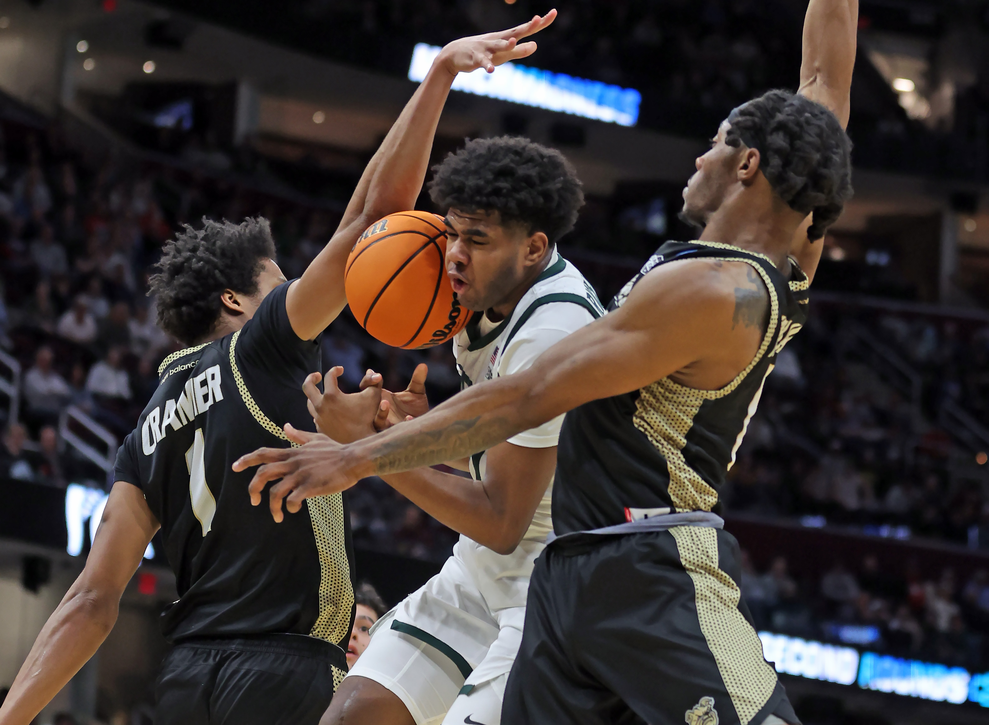 Michigan State Spartans vs. Bryant Bulldogs, first round, NCAA ...