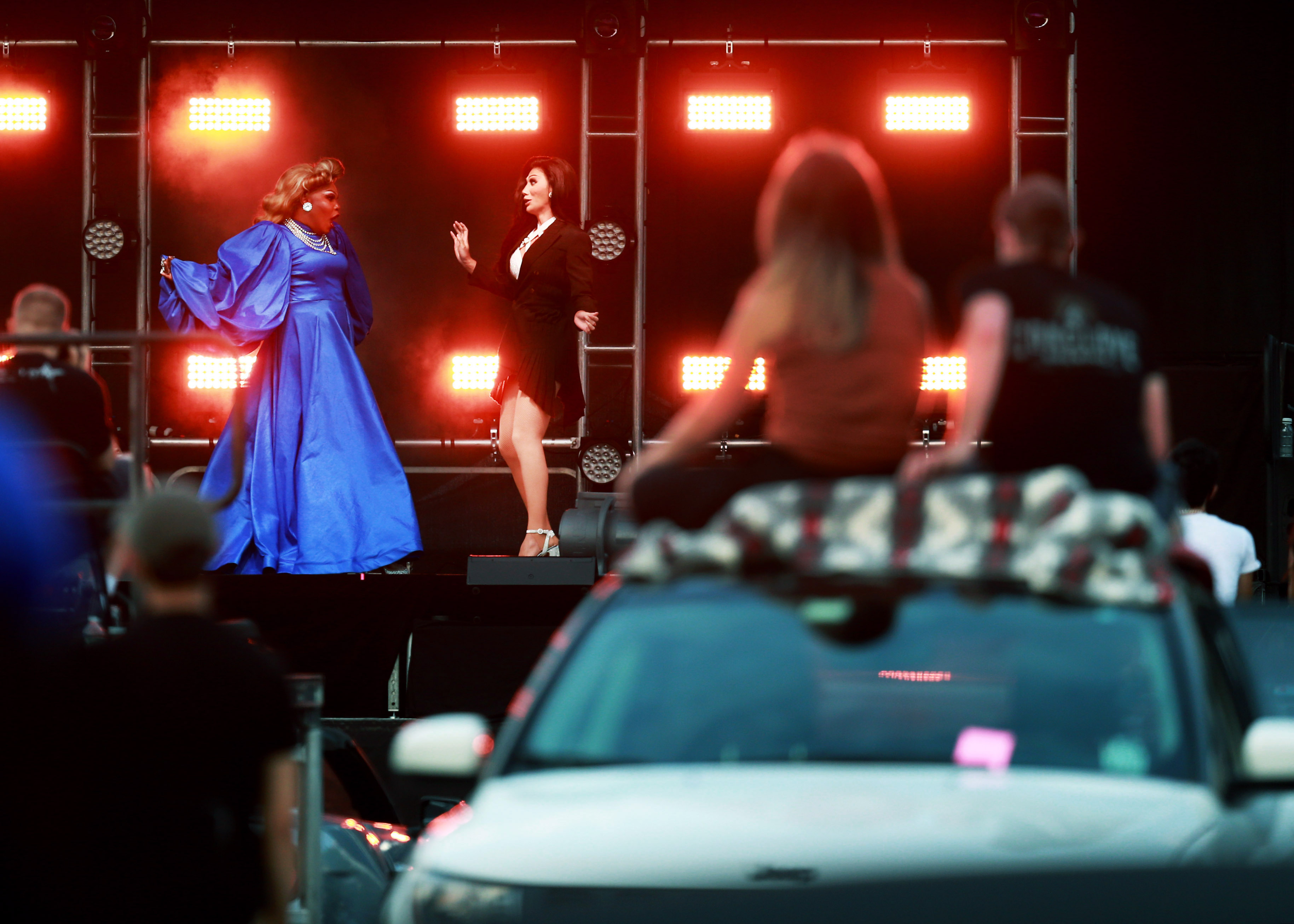 Drive 'N Drag show dresses up parking lot - nj.com