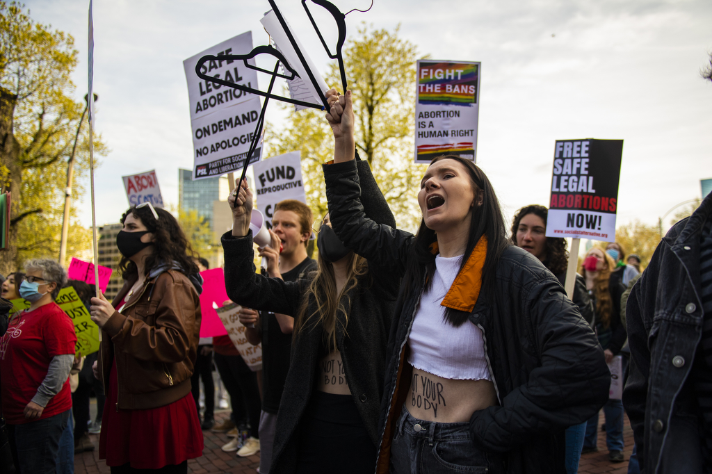 Pro-abortion activists take to Boston streets to protest Supreme Court ...