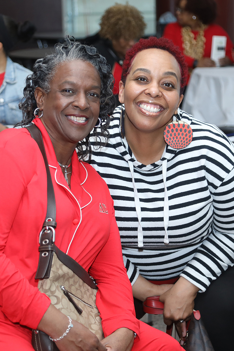 The Delta Sigma Theta Sorority Go Red Pajama Party to raise awareness ...