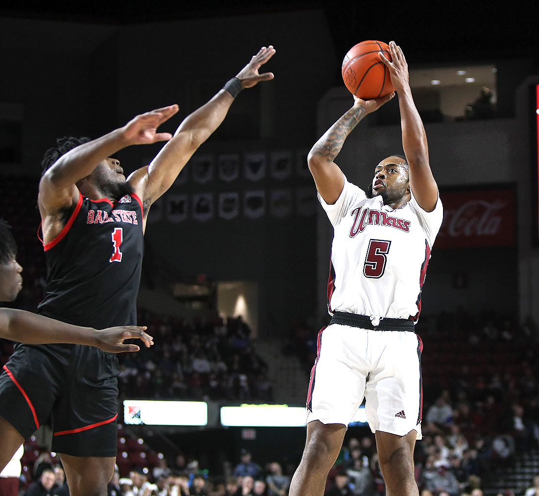 UMass Men's Basketball vs Ball State 1/10/26 - masslive.com