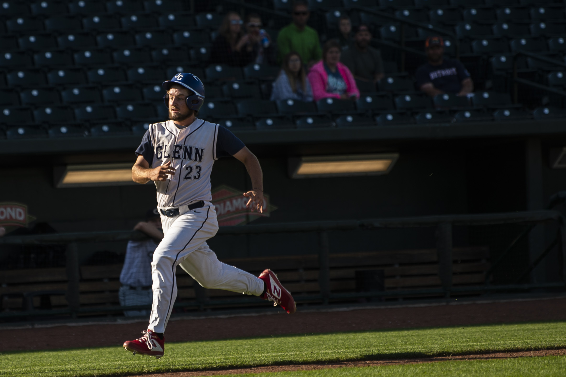 North and South baseball teams battle in All-Star game at Dow Diamond ...
