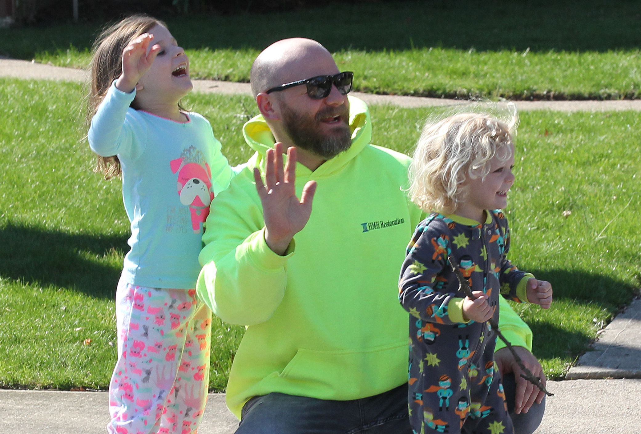 Easter Bunny visits Rocky River neighborhoods, April 4, 2020 ...