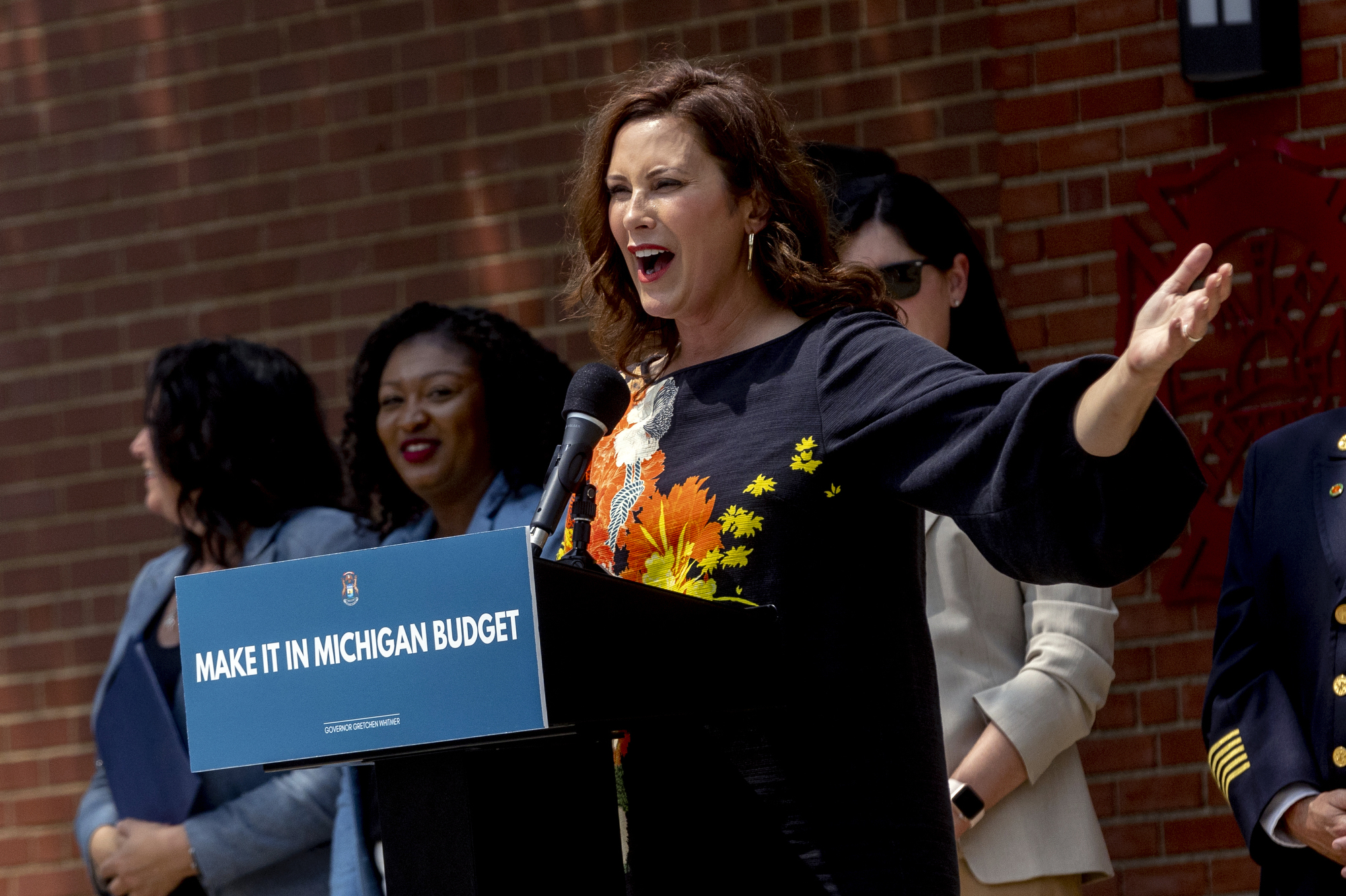 Gov. Gretchen Whitmer autographs look-alike Barbie doll for Michigan ...