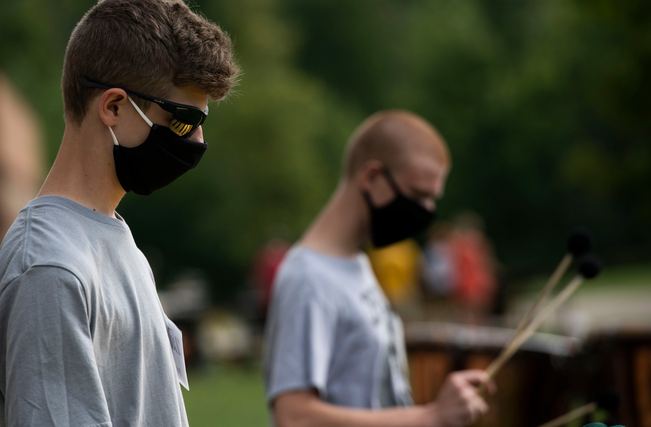 High School marching band practice in the age of coronavirus - mlive.com