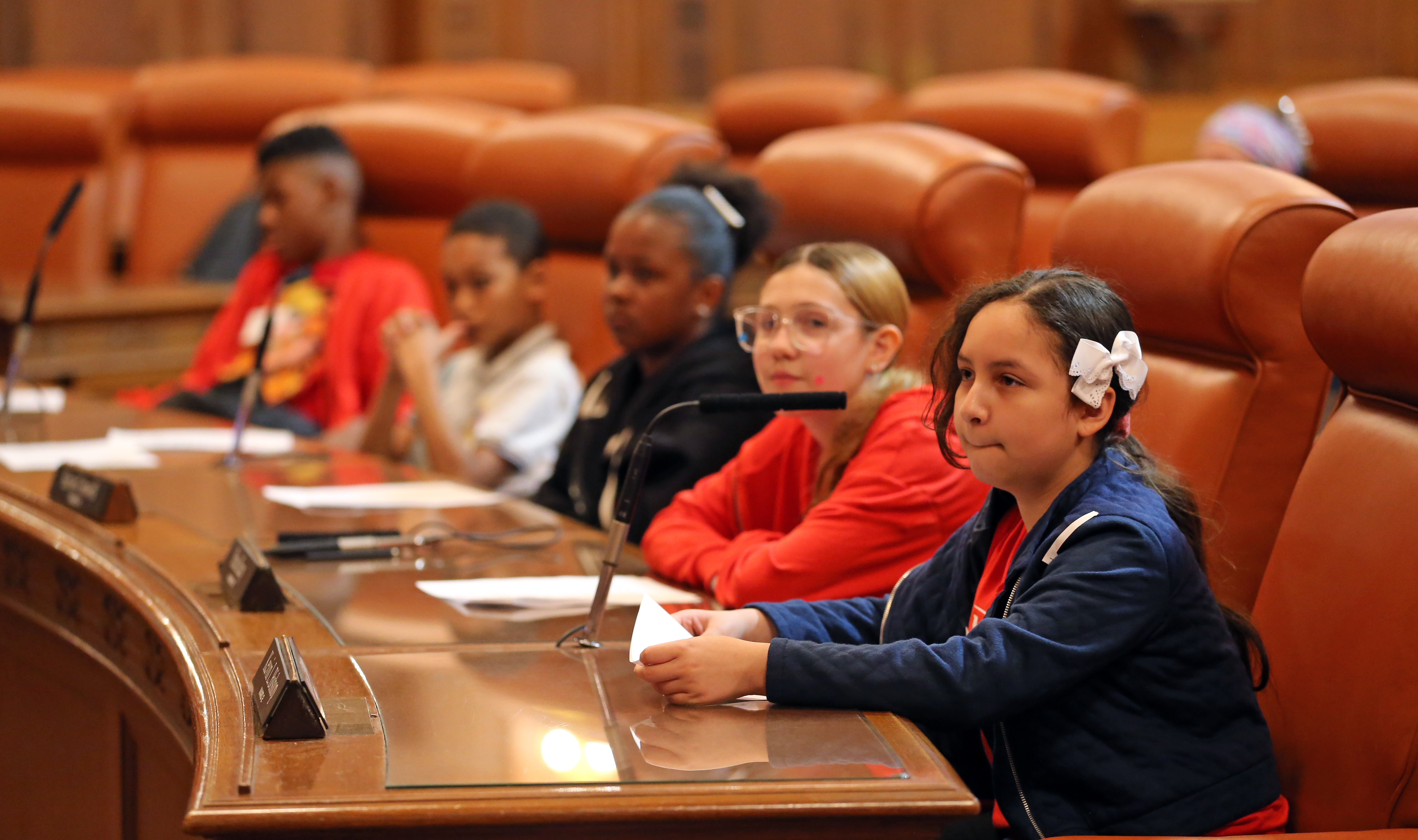 Clara E. Westropp students participate in mock city council meeting and ...