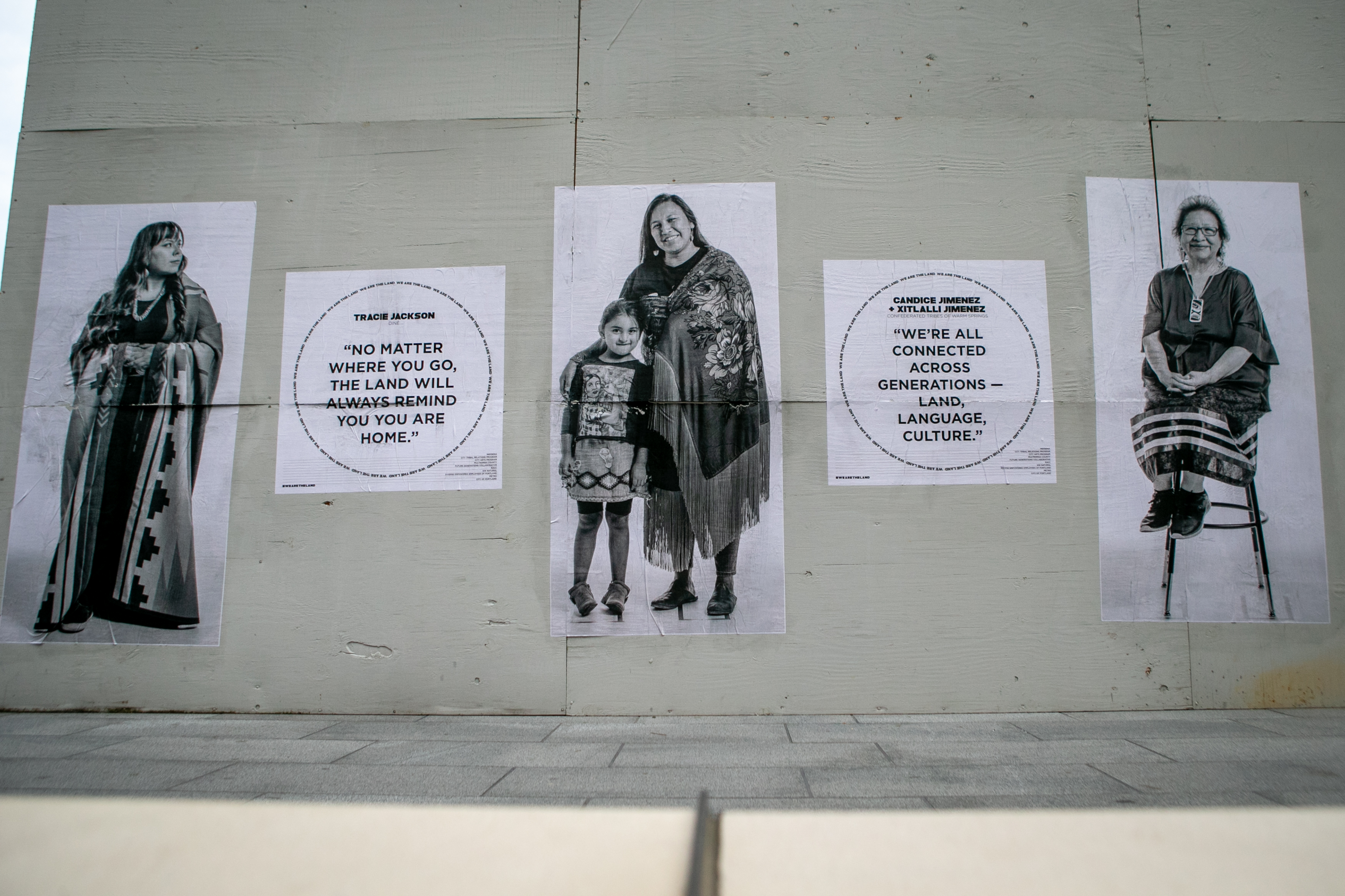 Indigenous portraits honor Native American Heritage Month in Portland ...
