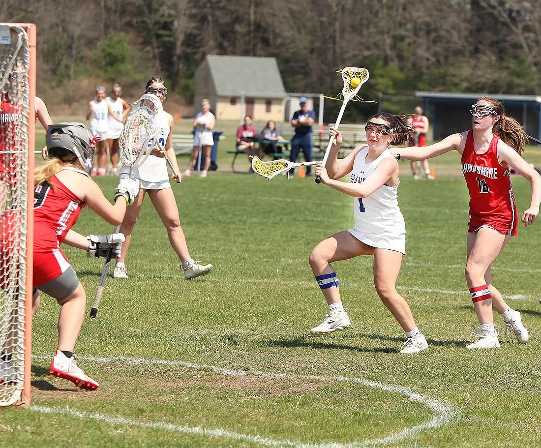 Hampshire vs Granby girls Lacrosse 4/24/25 - masslive.com