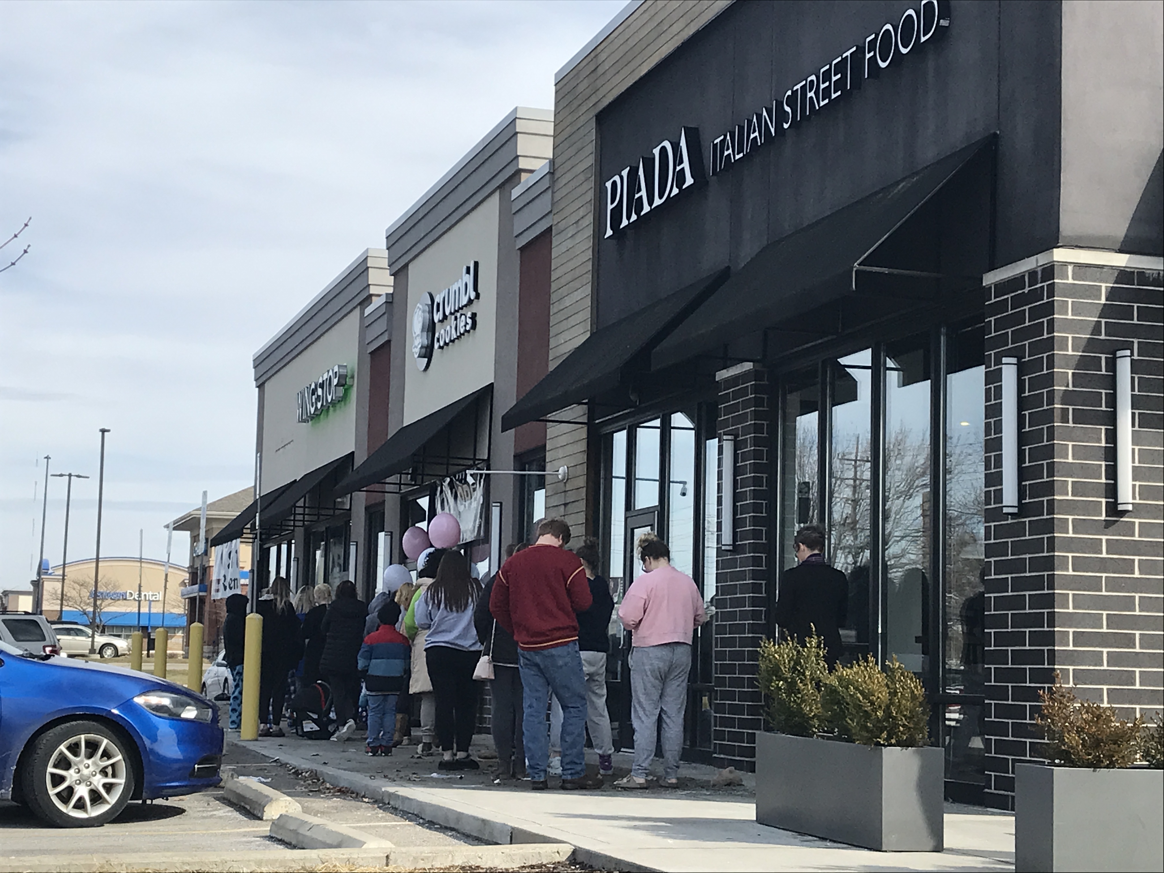 Crumbl is located at 8647 W. Ridgewood Dr. at The Shoppes at Parma ...
