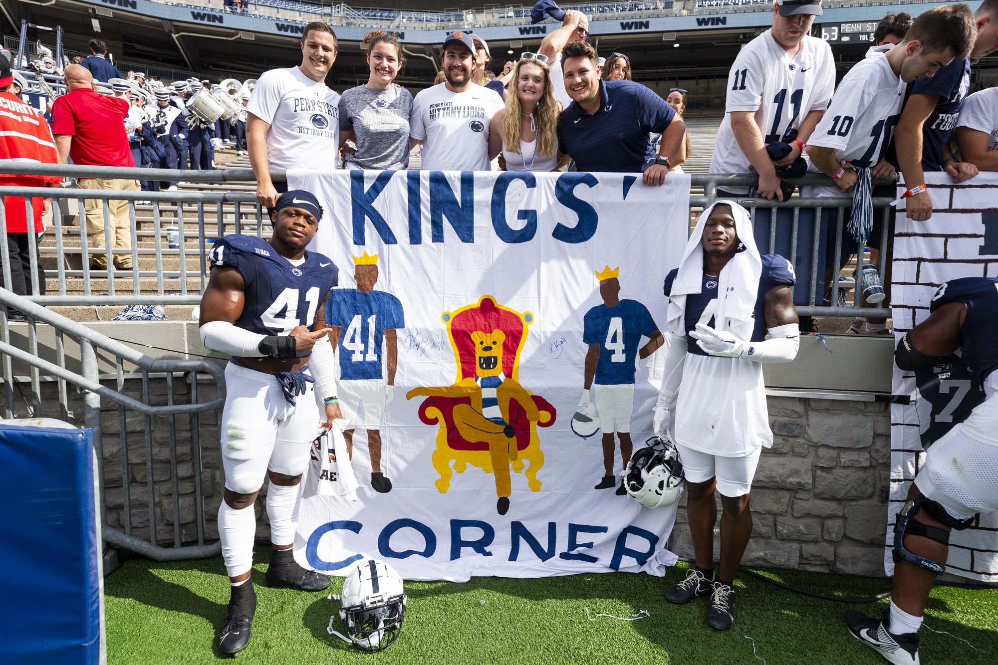 Penn State football faces in the crowd from Delaware game - pennlive.com