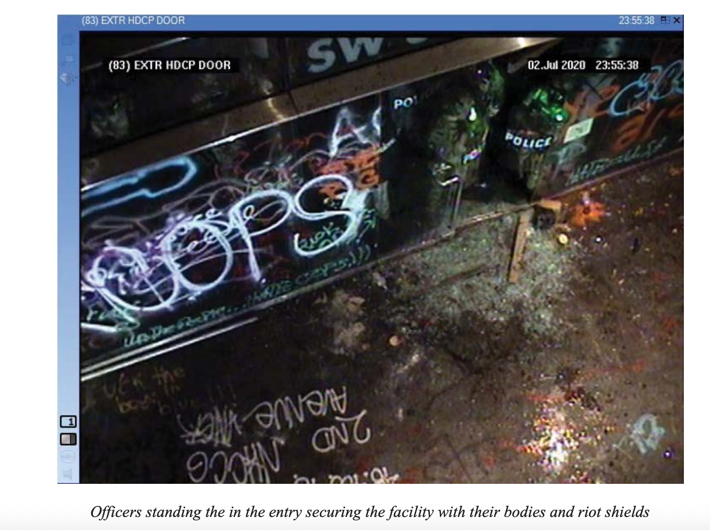 Damage to Mark O. Hatfield Courthouse in downtown Portland - oregonlive.com