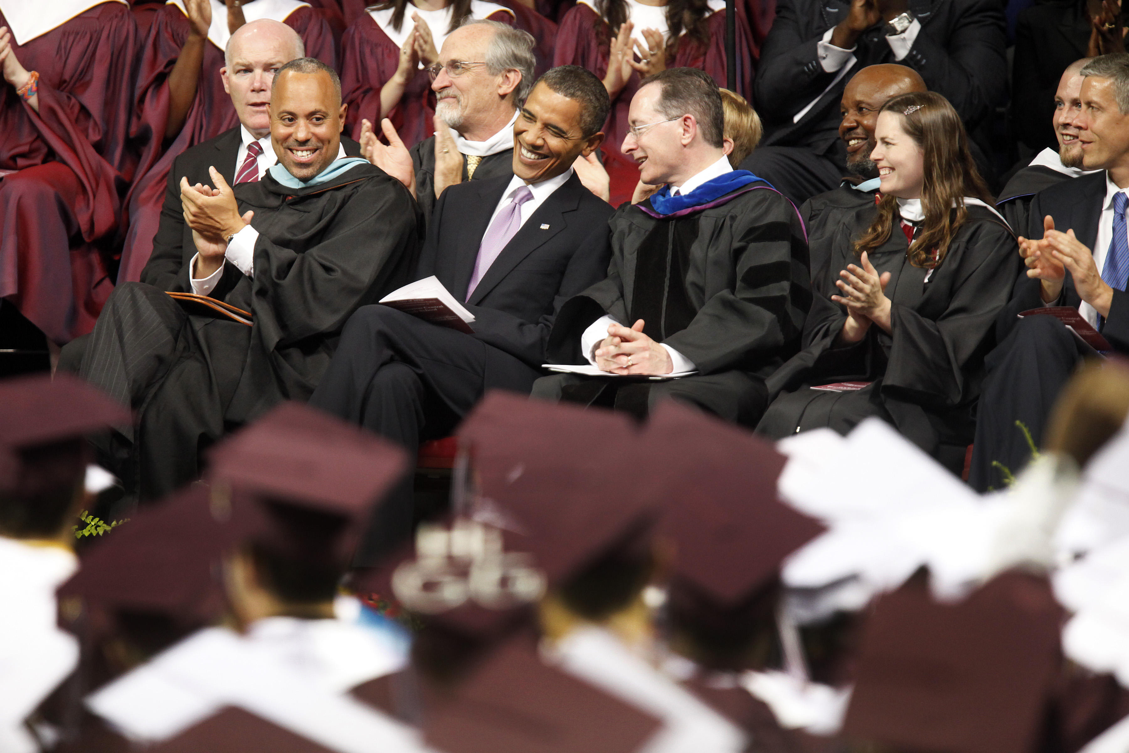President Obama delivers commencement speech at Kalamazoo Central's ...