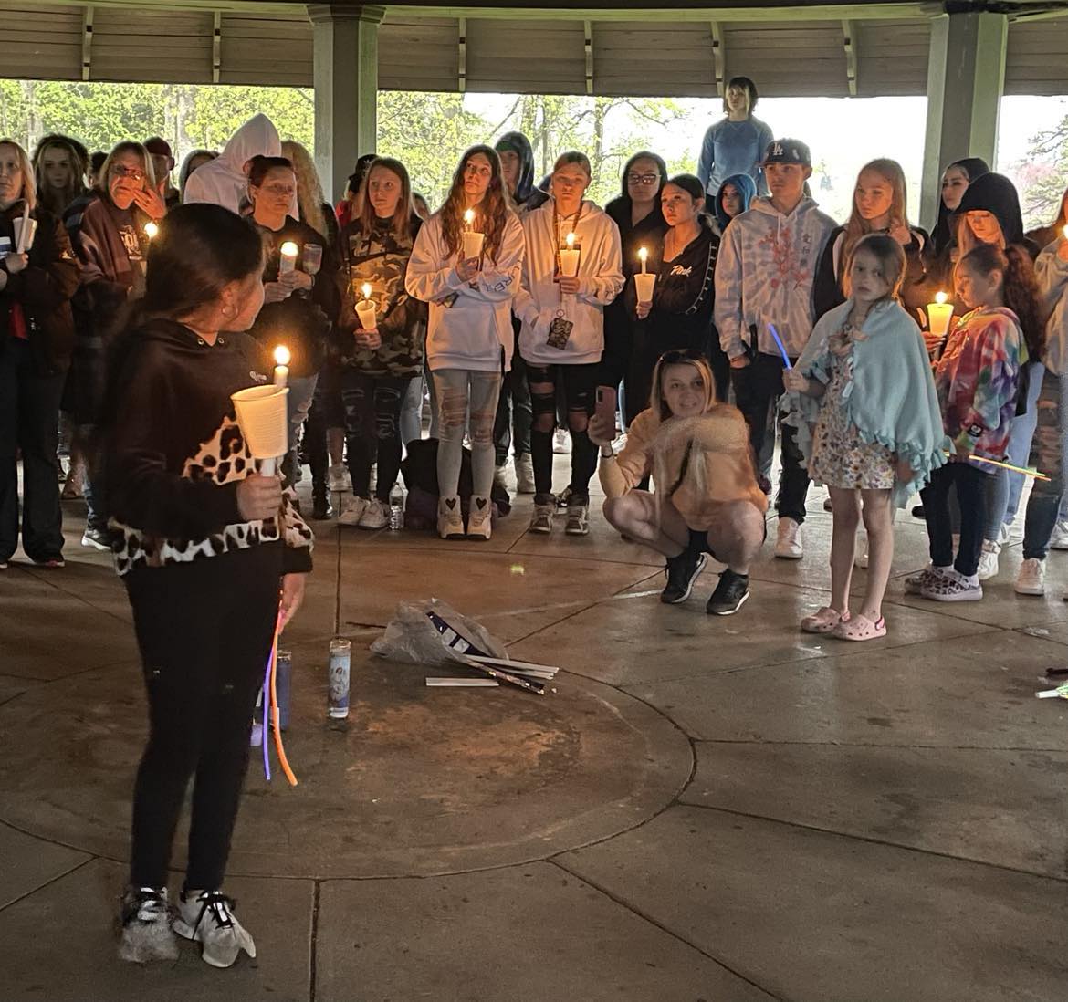 Jordan Jarrell remembered at candlelight vigil - mlive.com