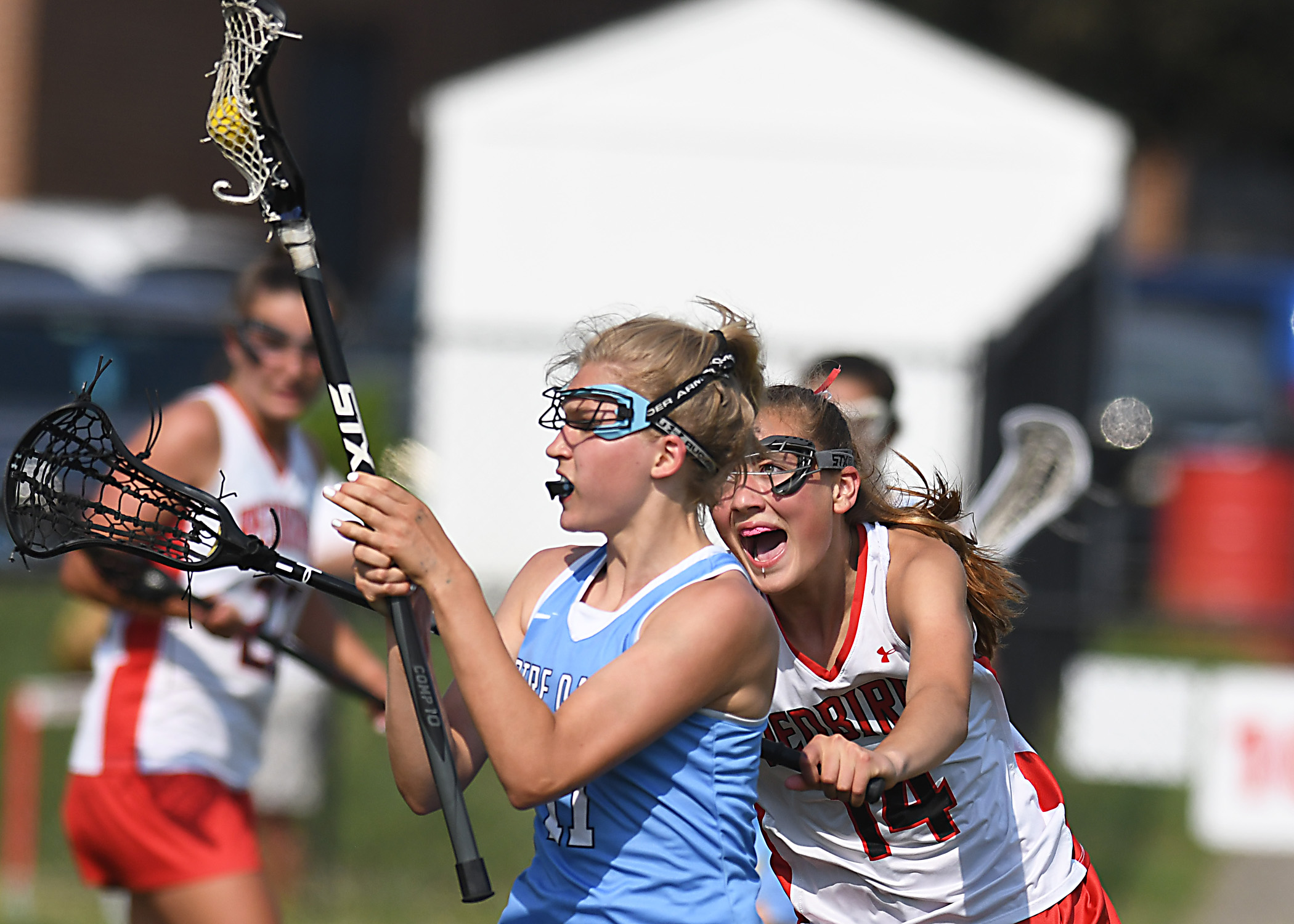 Allentown Girls Lacrosse defeats Notre Dame in overtime 5-4 to win the ...