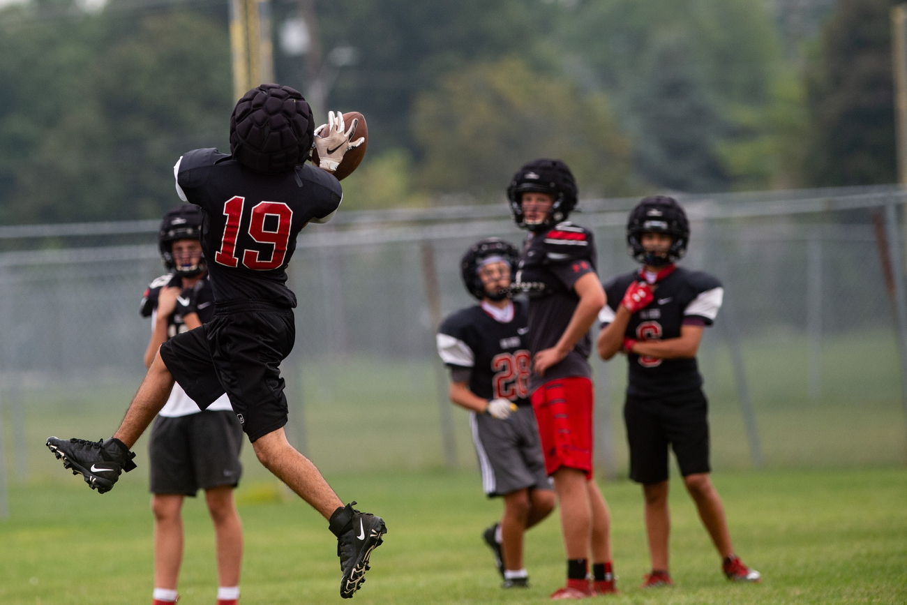 Milan High School football practice - mlive.com