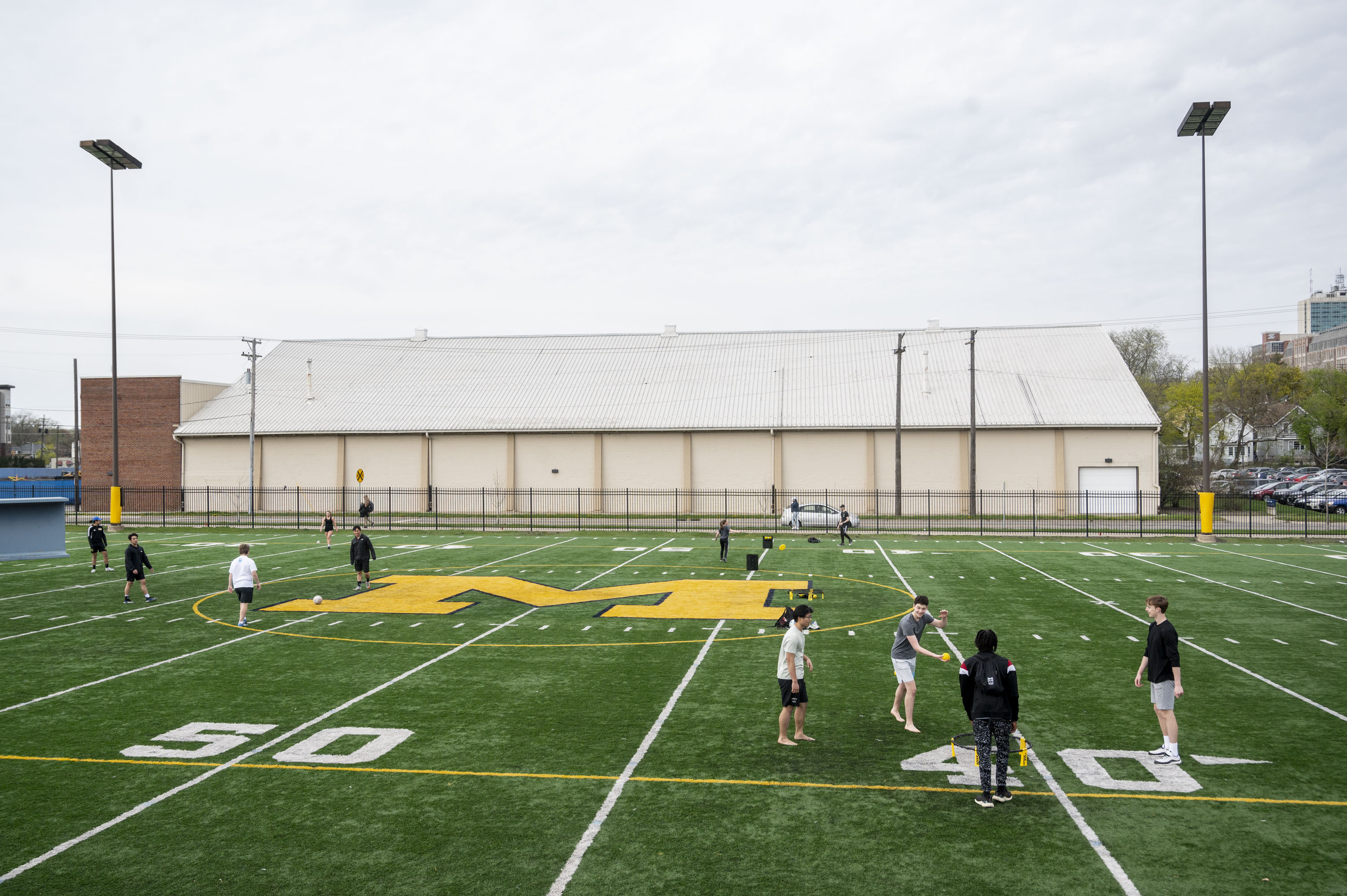 UM students, staff bid farewell to Elbel Field, site of future student ...