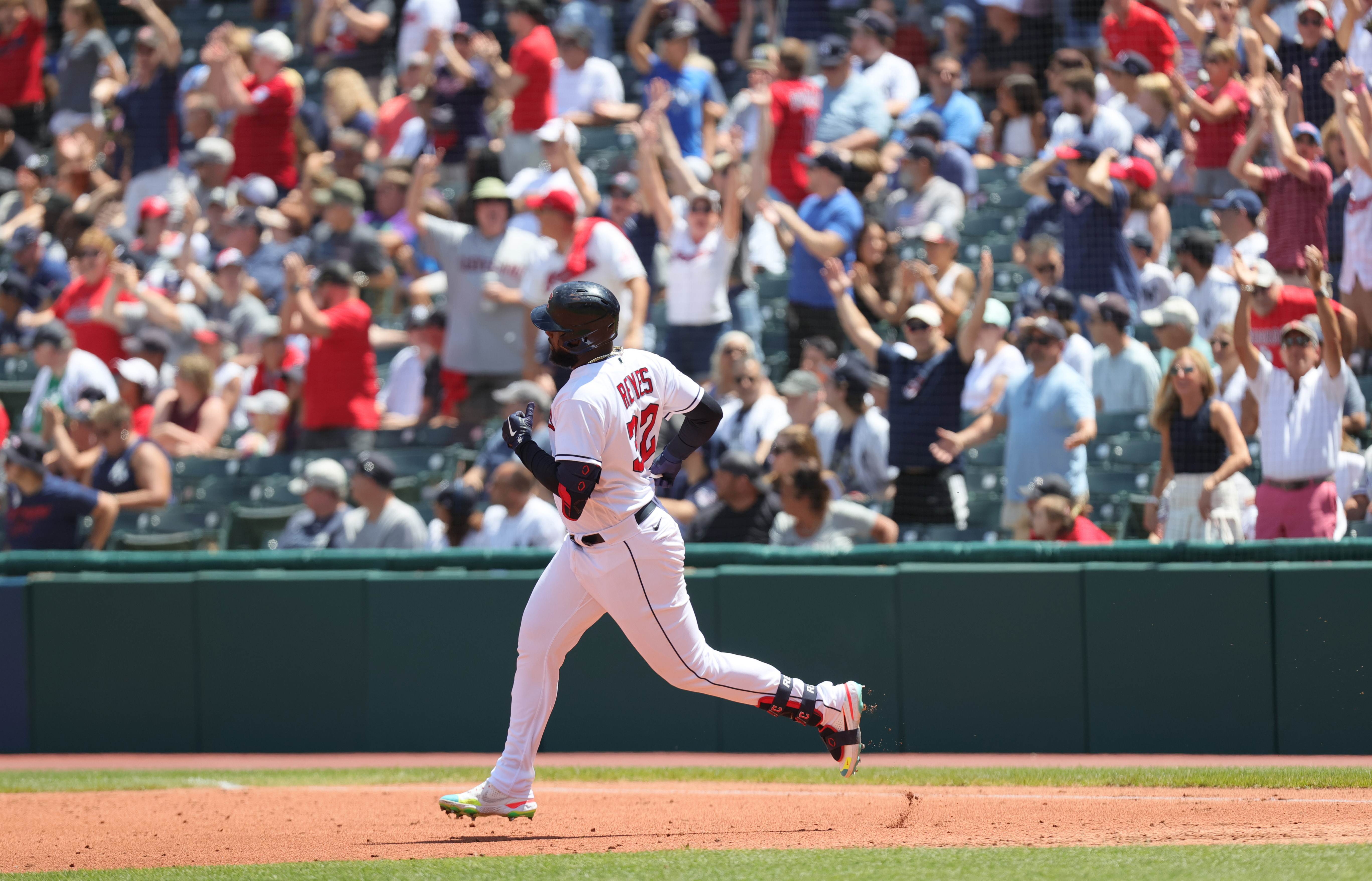 Cleveland Guardians vs. New York Yankees in game 1 of a doubleheader ...