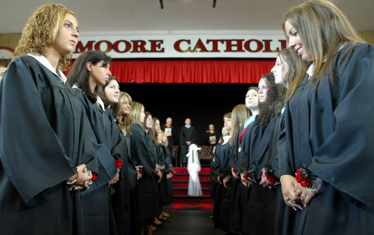 Anybody look familiar in these 33 vintage photos from Moore Catholic ...