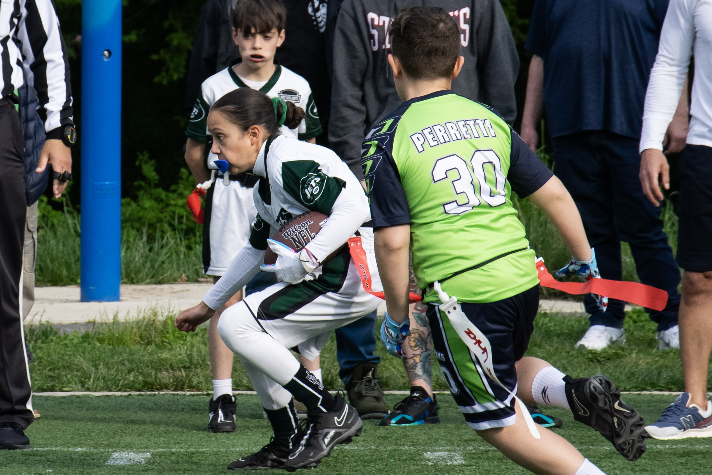 Next Level Flag Football players compete in playoffs at Bloomingdale ...