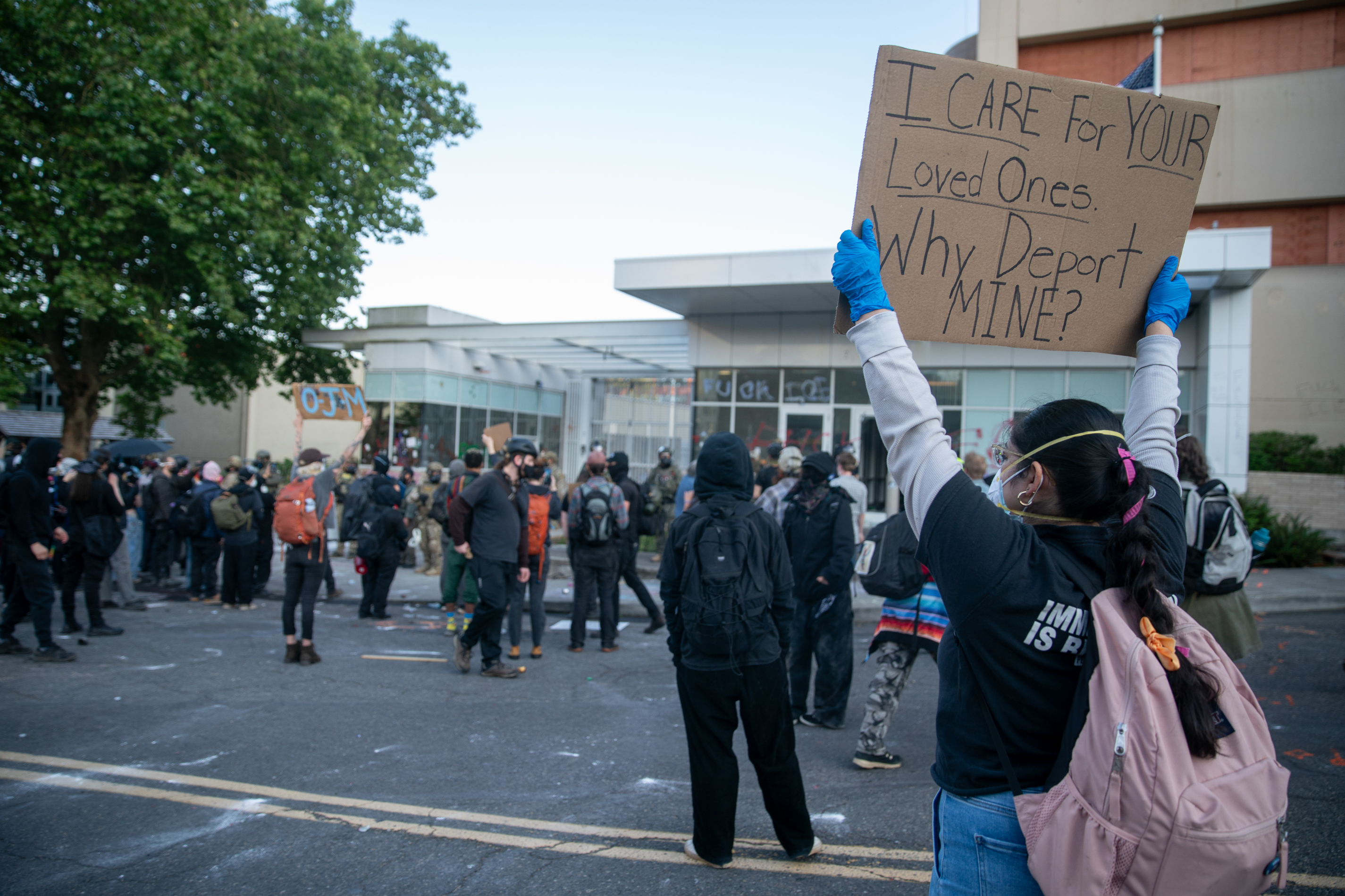 Portland ICE Protest -- June 14, 2025 - oregonlive.com