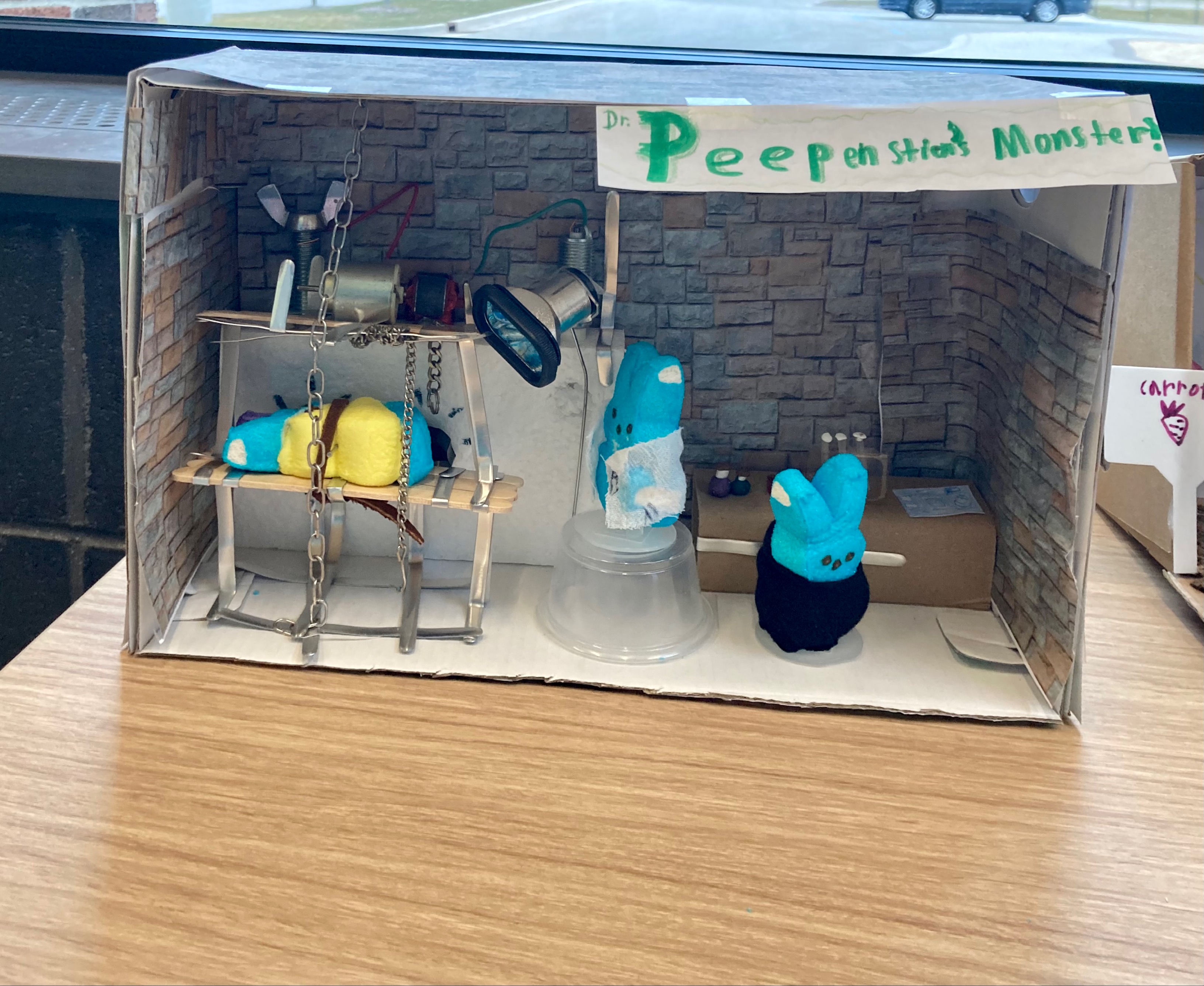 Peep displays at Georgetown Township Public Library - mlive.com