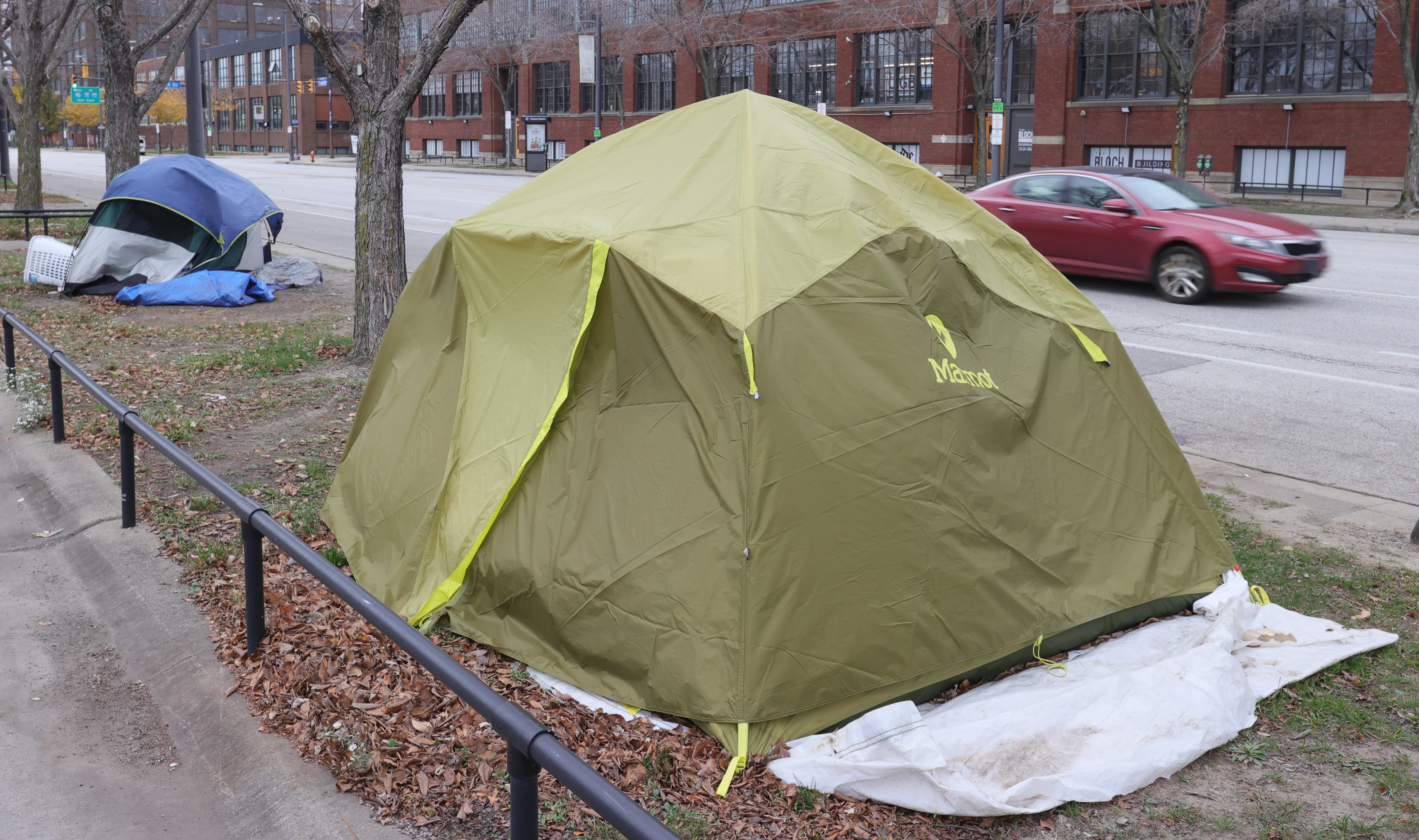 Homeless encampments in Cleveland, November 9, 2023 - cleveland.com