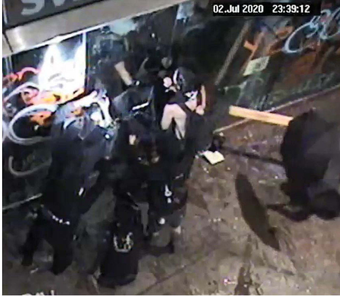 Damage to Mark O. Hatfield Courthouse in downtown Portland - oregonlive.com