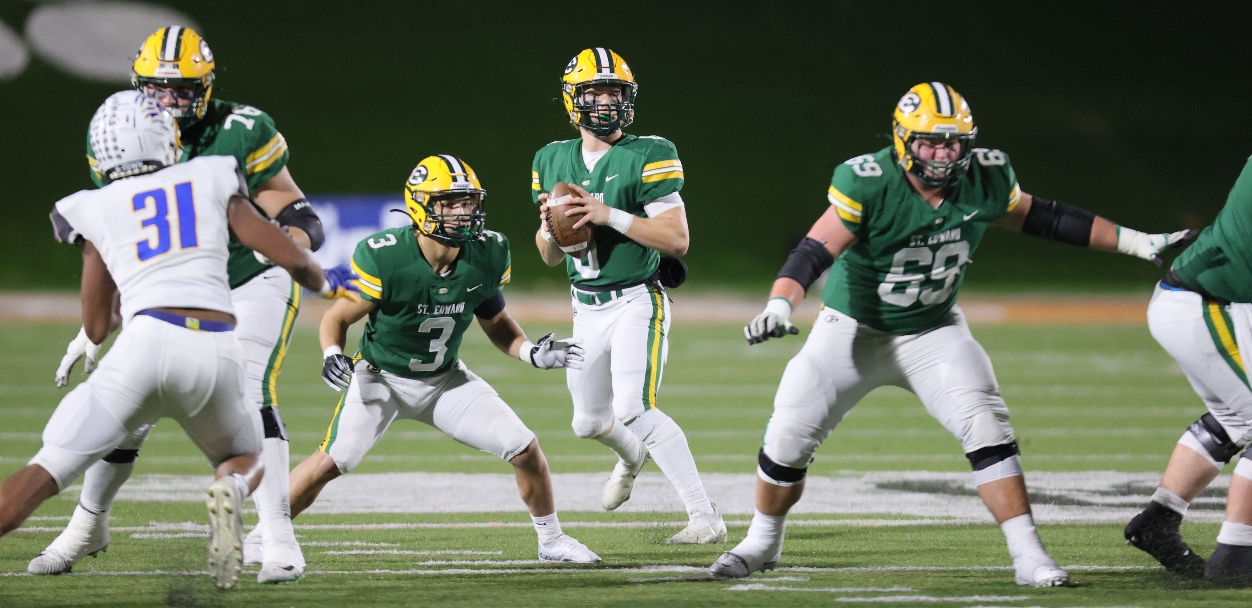 St. Edward offensive linemen, November 25, 2022 - cleveland.com