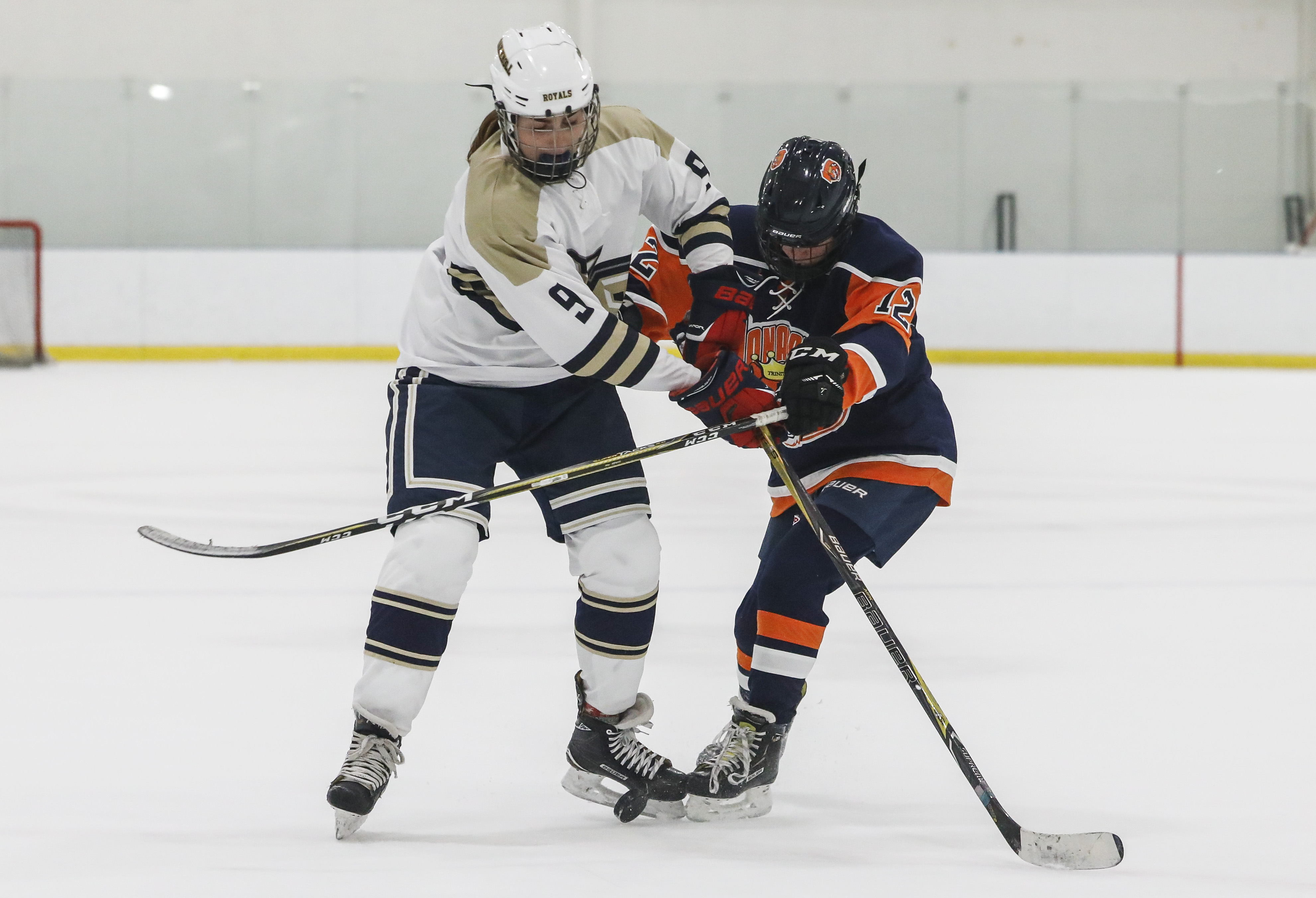 Girls Ice Hockey: Oak Knoll and Trinity Hall battle to 1-1 tie on ...