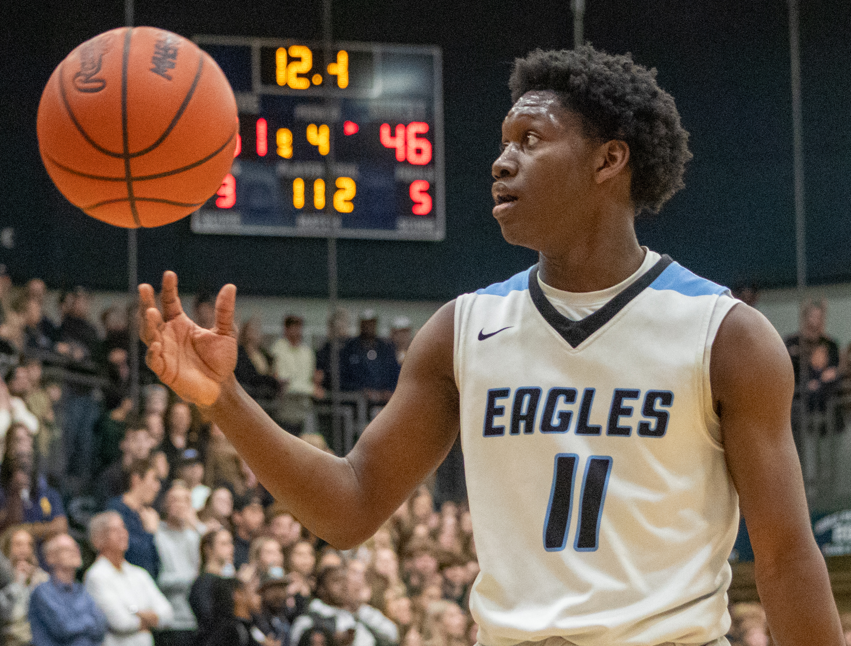 Division 2 district final boys varsity basketball game between South ...