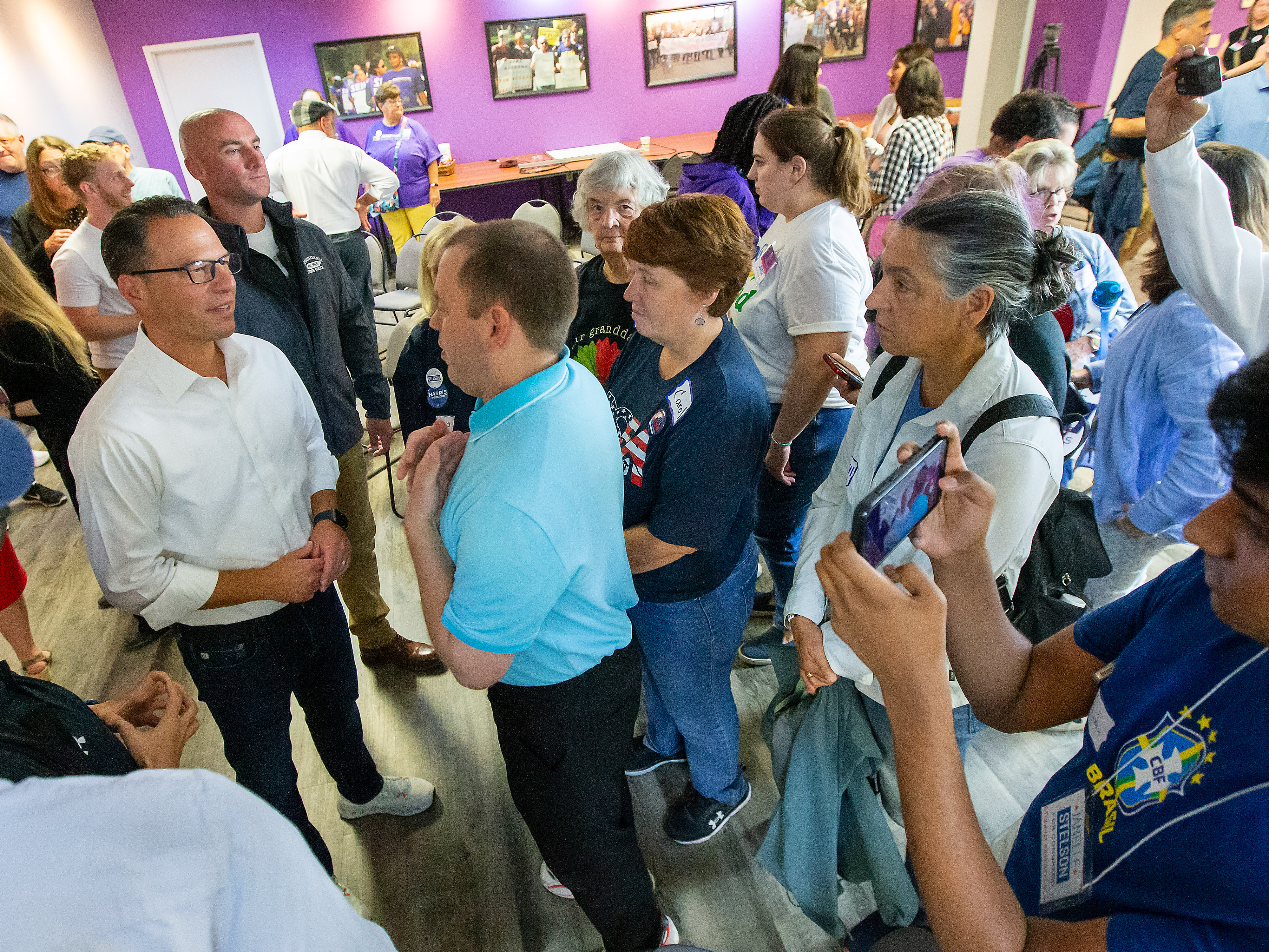 Governor Shapiro speaks at Janelle Stelson campaign event - pennlive.com