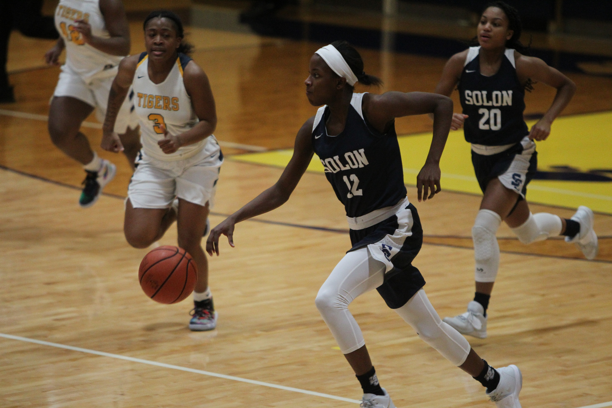 Solon at Warrensville Heights girls basketball, January 19, 2021 ...