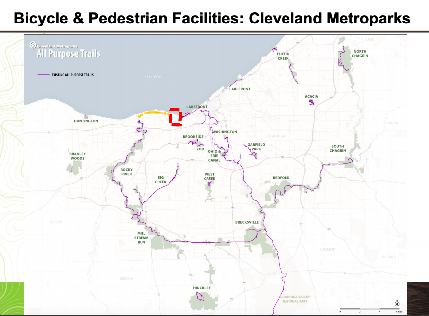 Cleveland Metroparks’ widening of Lake Avenue sidewalk to improve Lake ...