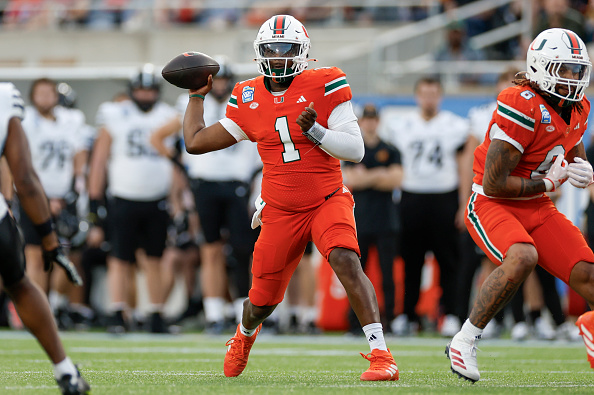 QB Cameron Ward, Miami - cleveland.com