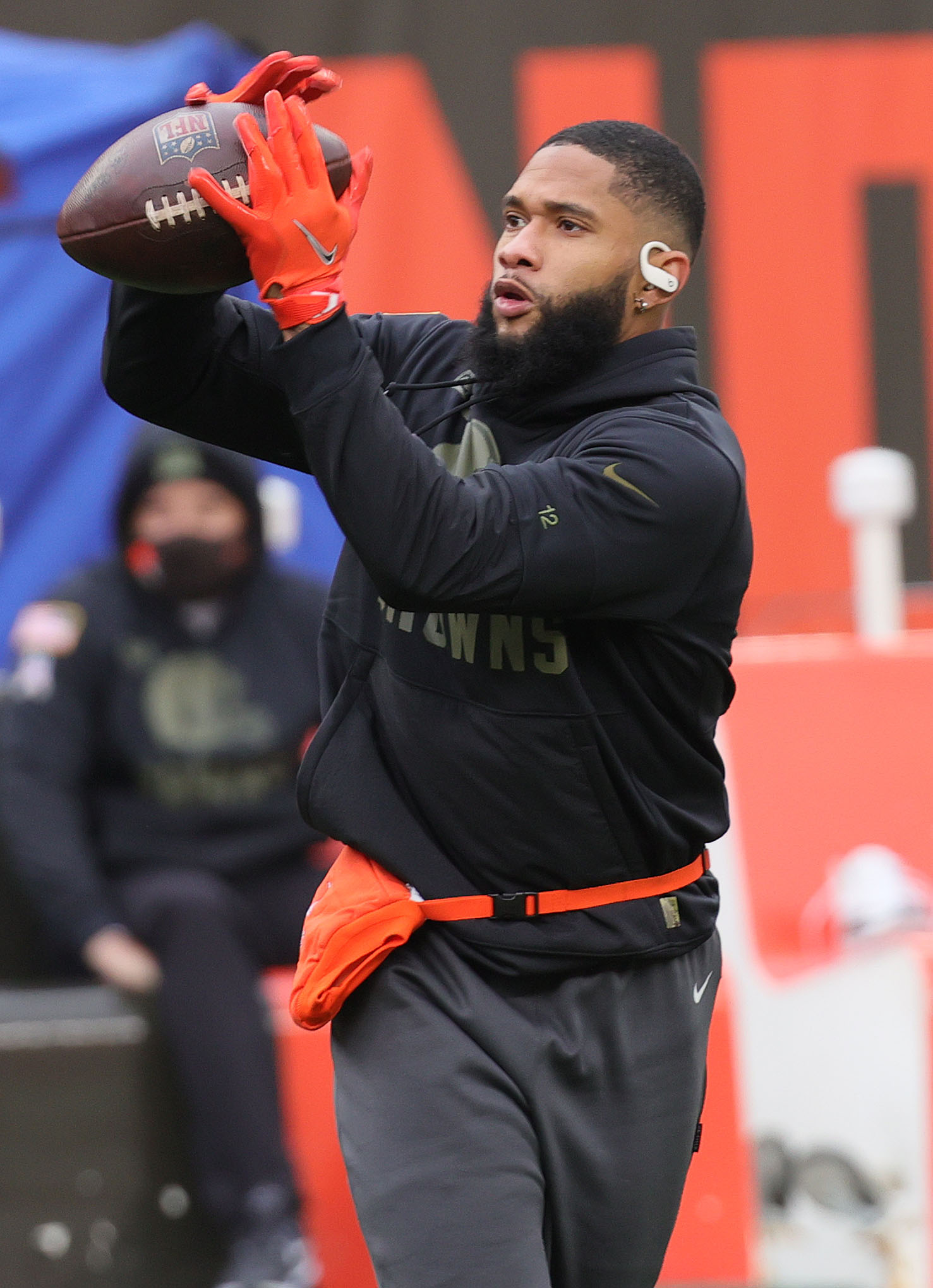 Cleveland Browns wide receiver KhaDarel Hodge, November 10, 2020 ...
