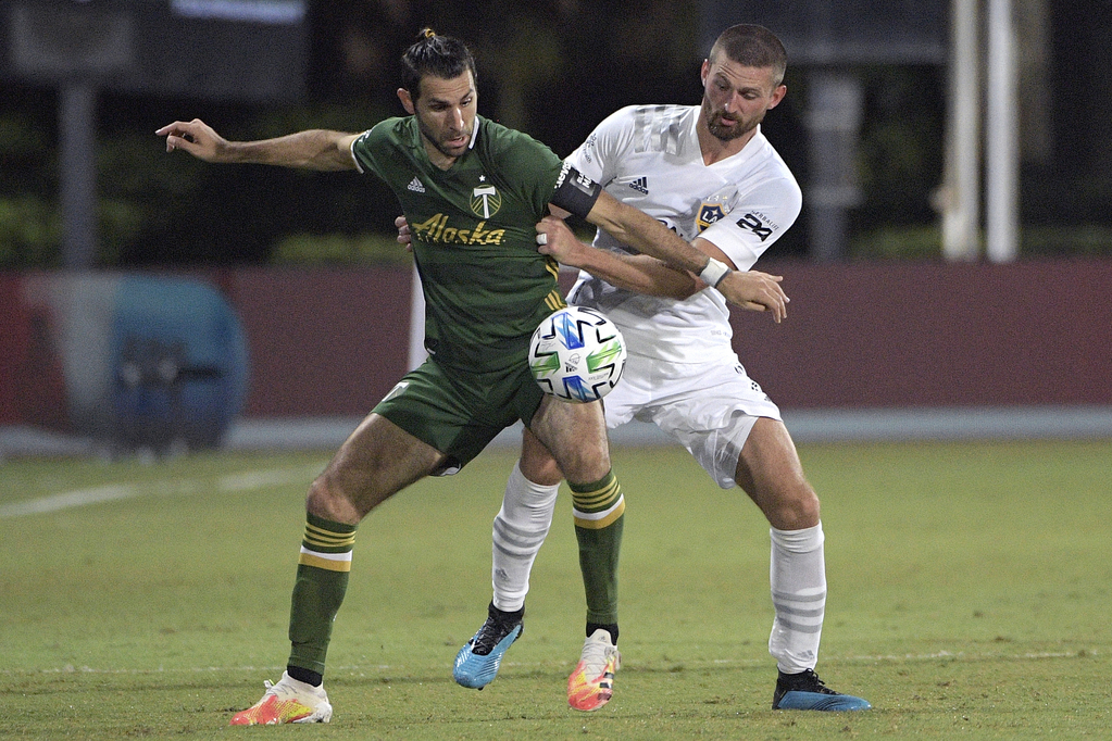 Portland Timbers beat LA Galaxy 2-1 at MLS is Back tournament ...