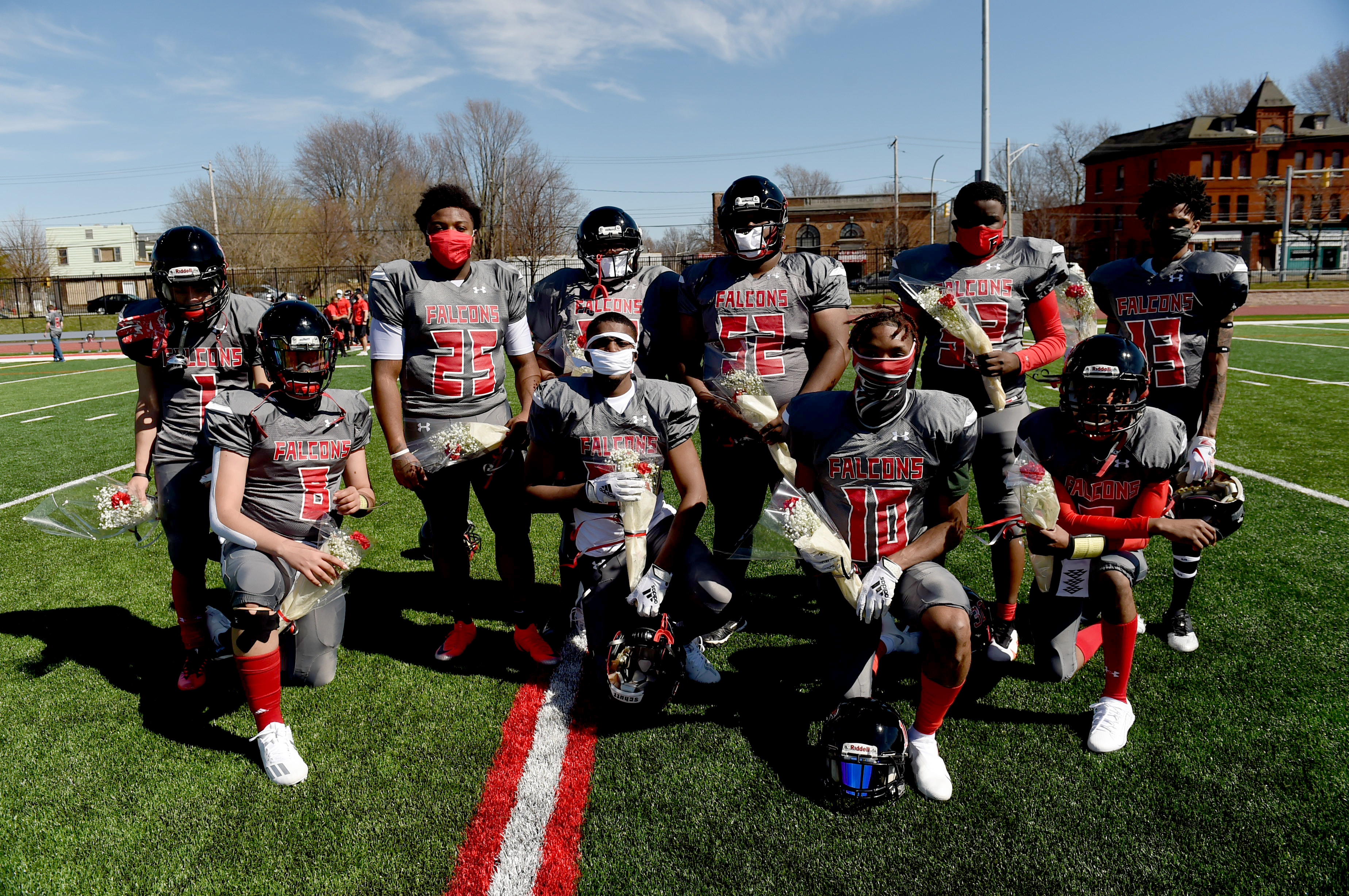 Fowler football team play their first game on Falcon Field - syracuse.com