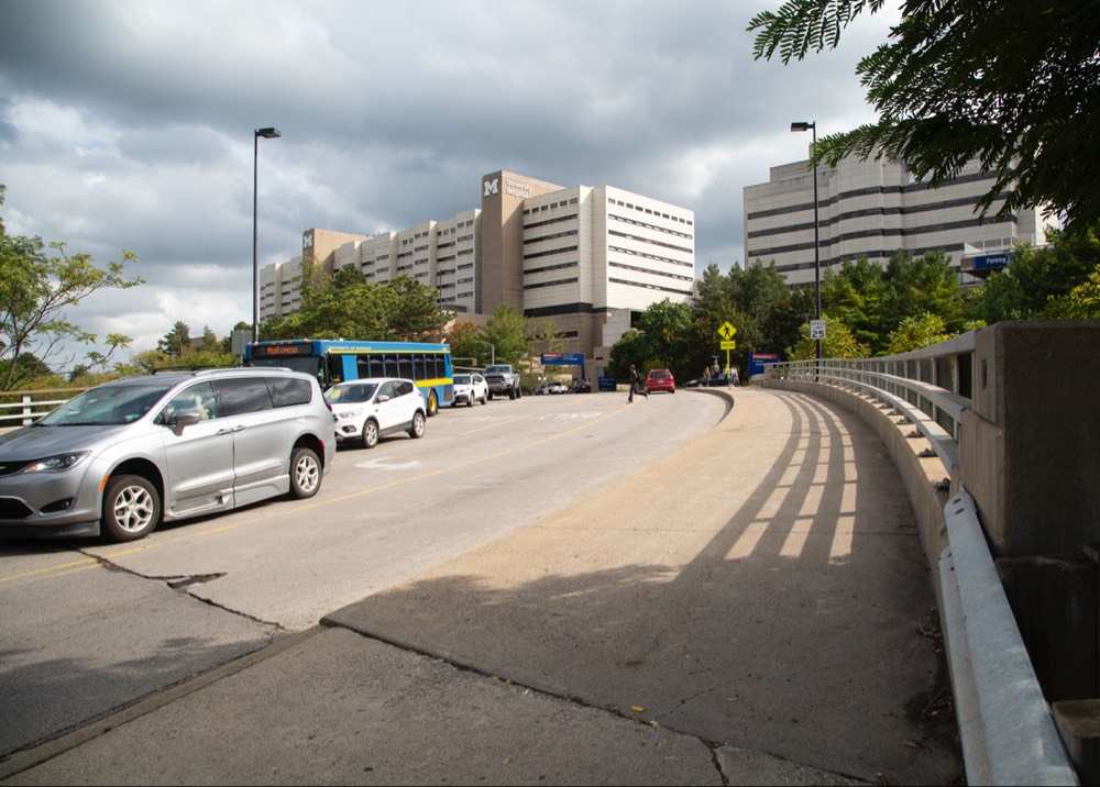 East Medical Center Drive bridge in front of Michigan Medicine - mlive.com